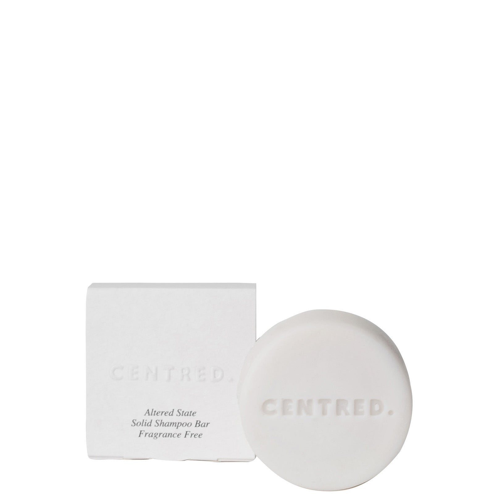 CENTRED. Altered State Solid Shampoo Bar - Fragrance Free | Cult Beauty