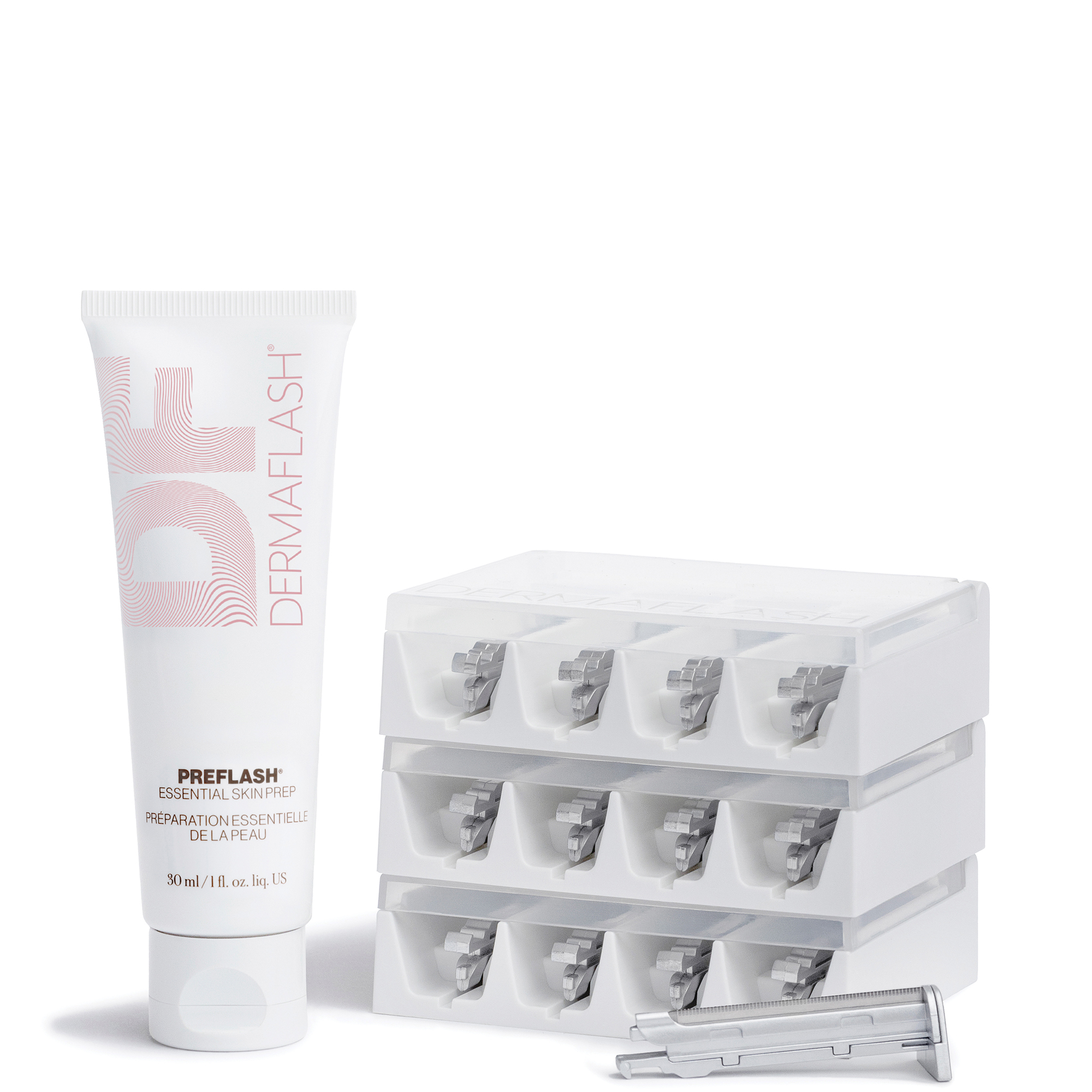 DERMAFLASH Essentials Replenishment Kit - 4 Weeks | LOOKFANTASTIC