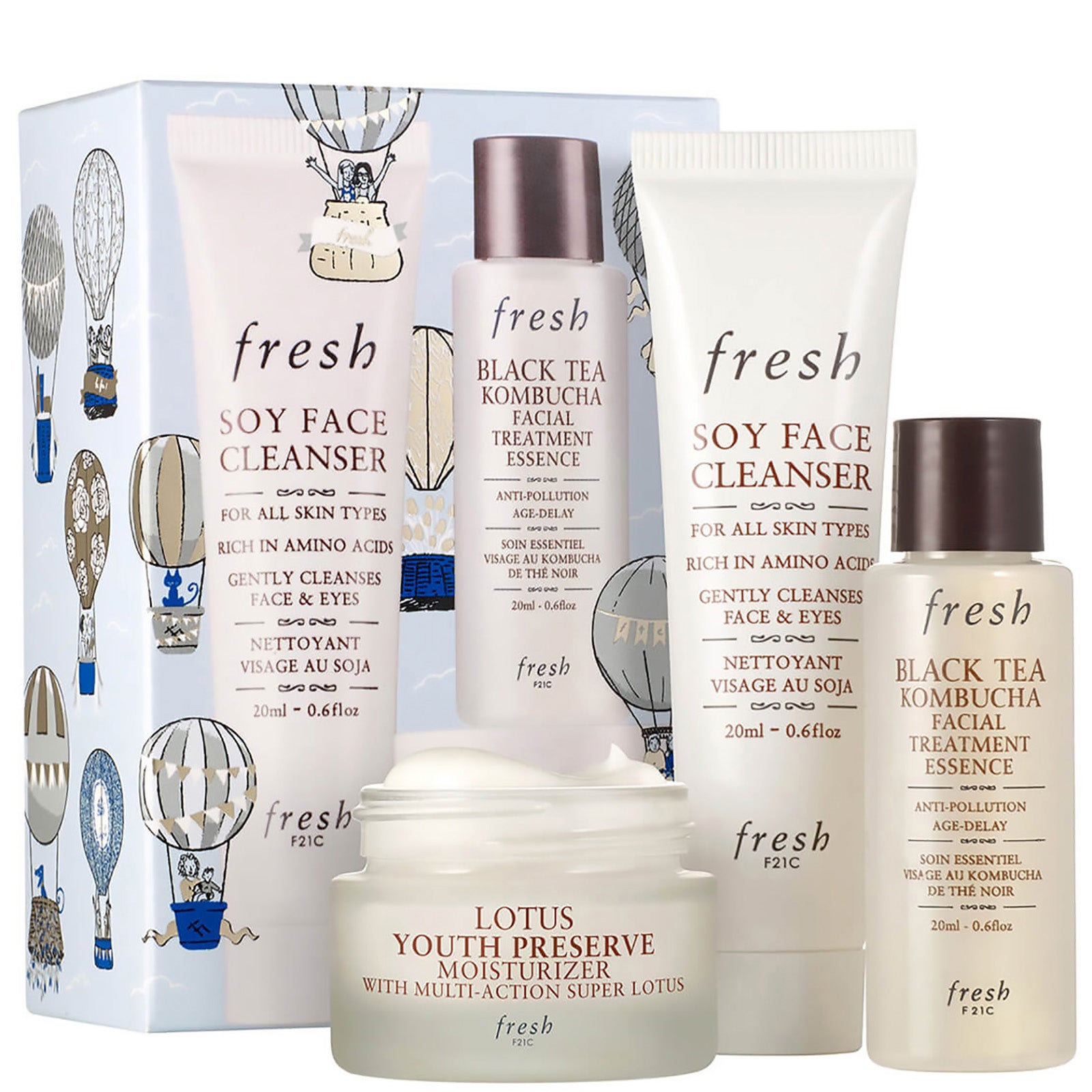 fresh Radiance Routine Skincare Set | Cult Beauty