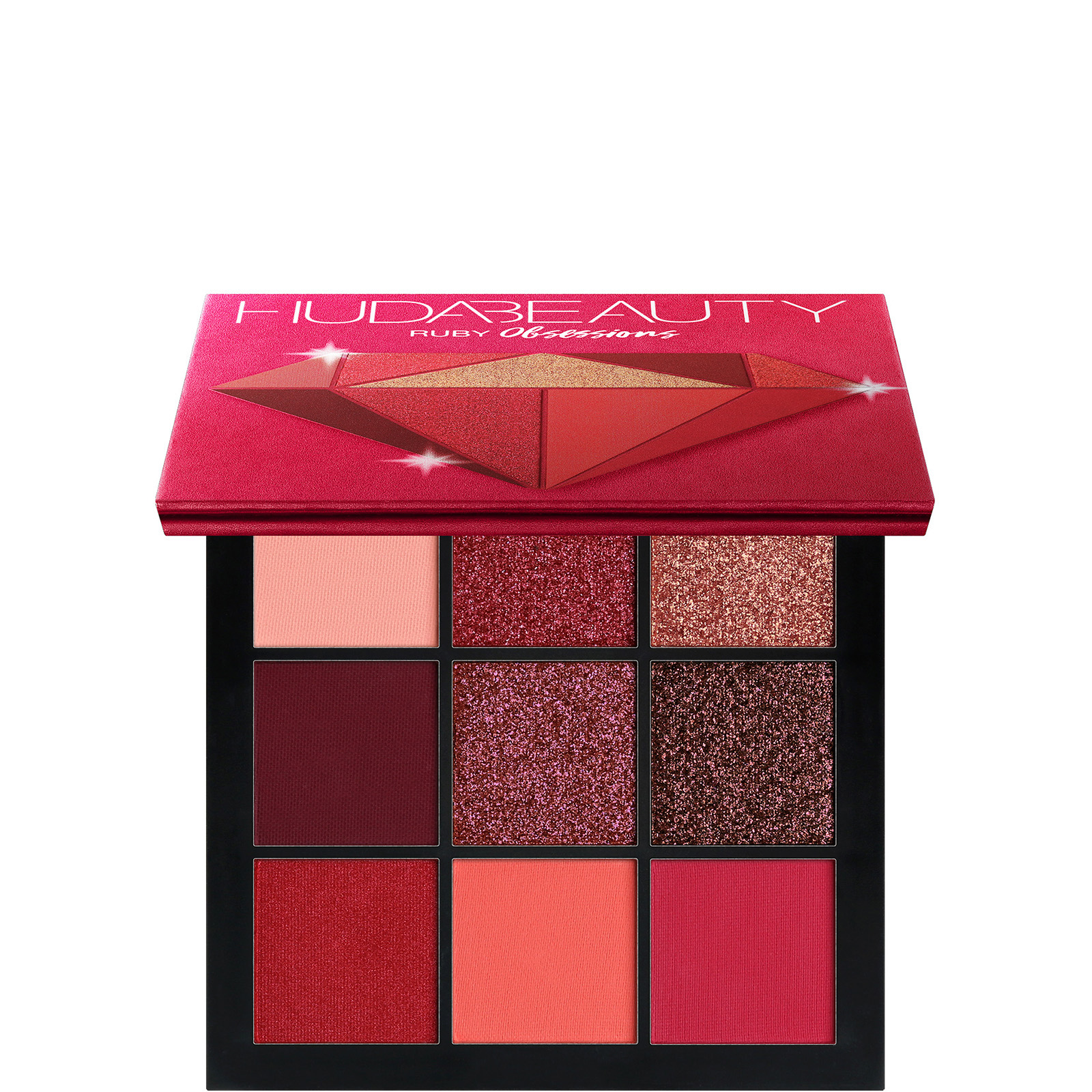 Huda Beauty Ruby Obsessions Palette | Cult Beauty