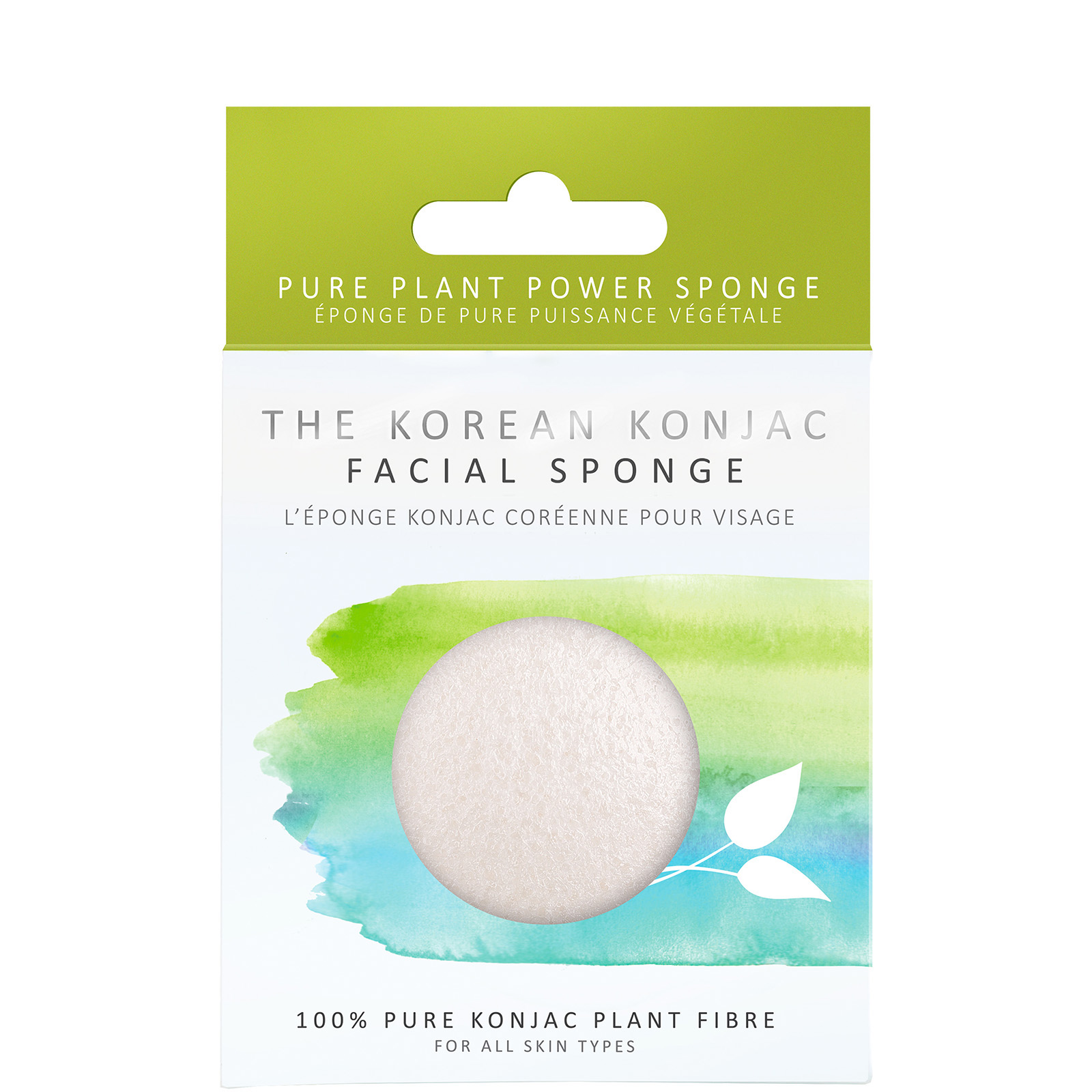 The Konjac Sponge Company Pure Konjac Puff Sponge | Cult Beauty