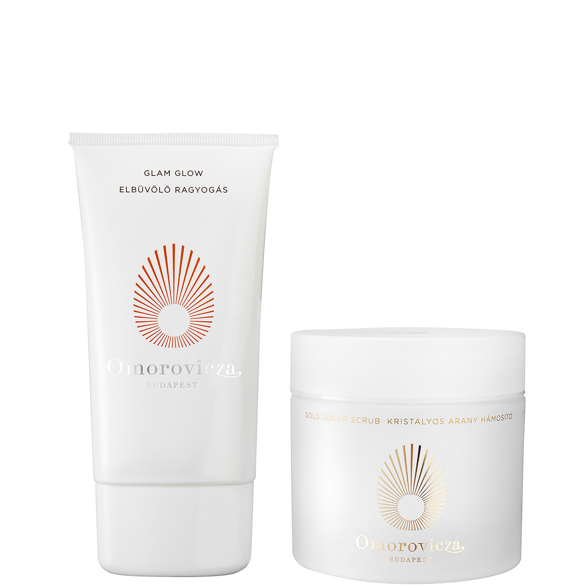 Omorovicza Glam Glow and Golden Scrub Duo | Cult Beauty