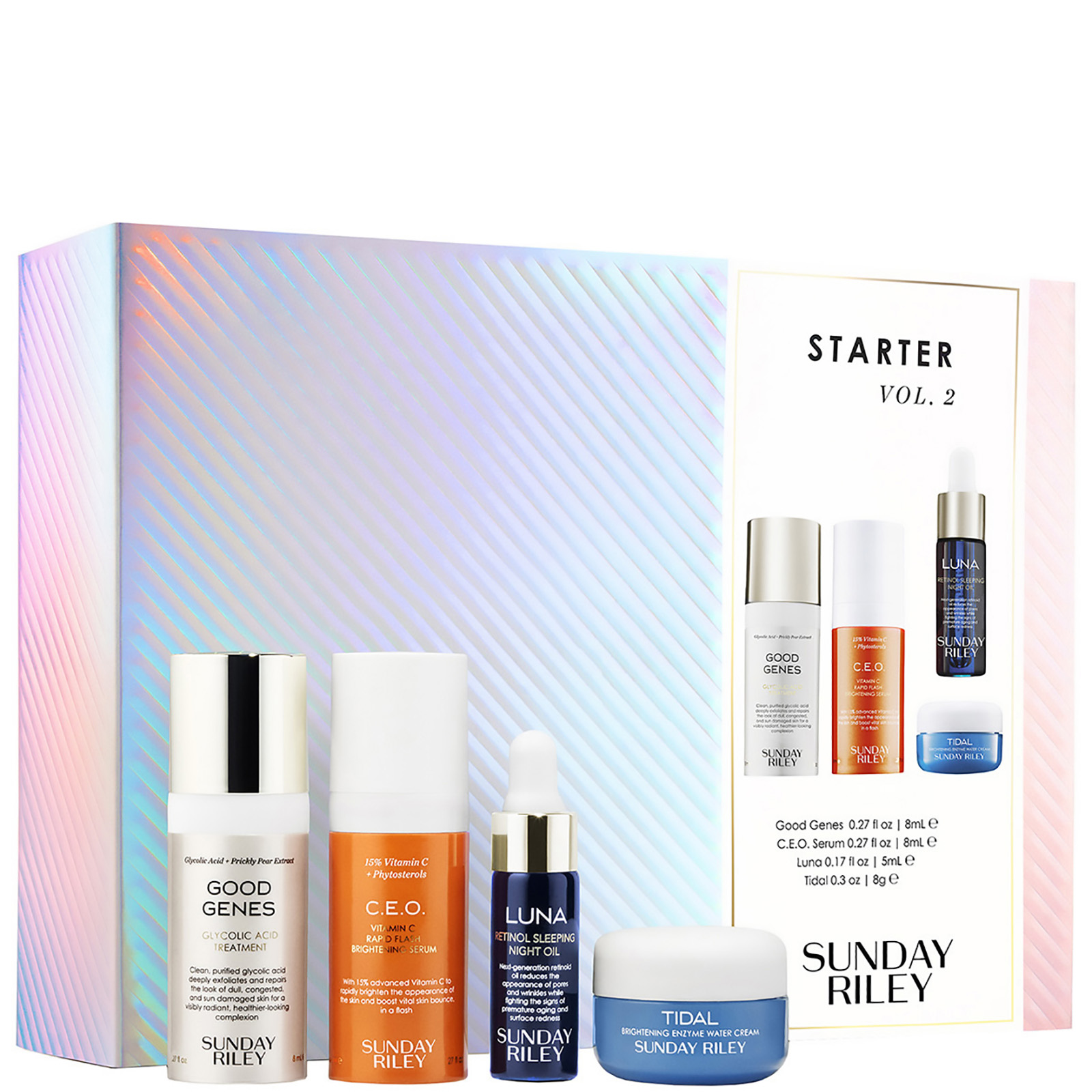 Sunday Riley Starter Kit Vol 2 | Cult Beauty