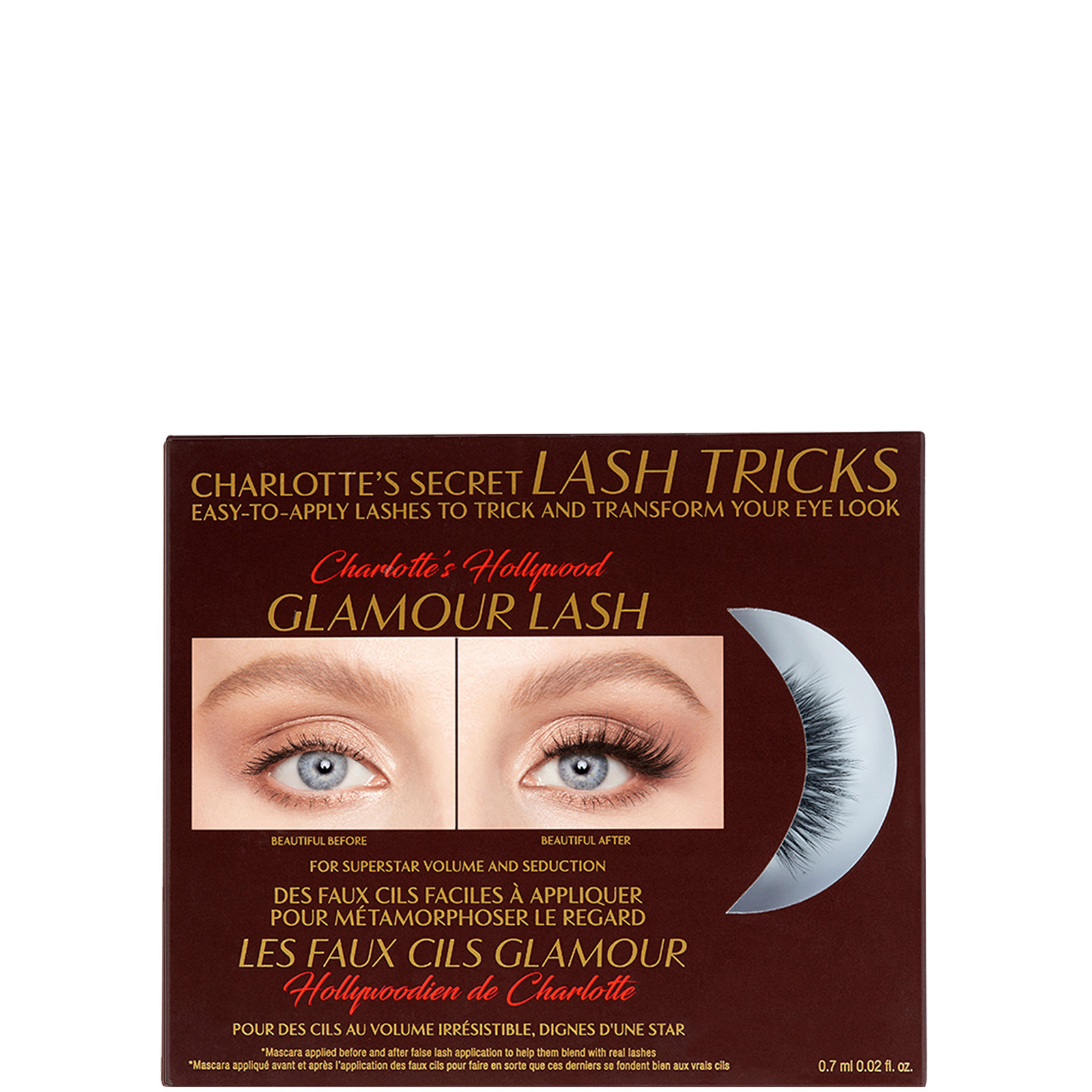 Charlotte Tilbury Charlotte's Secret Lash Tricks - Hollywood Glamour Lash | Cult Beauty