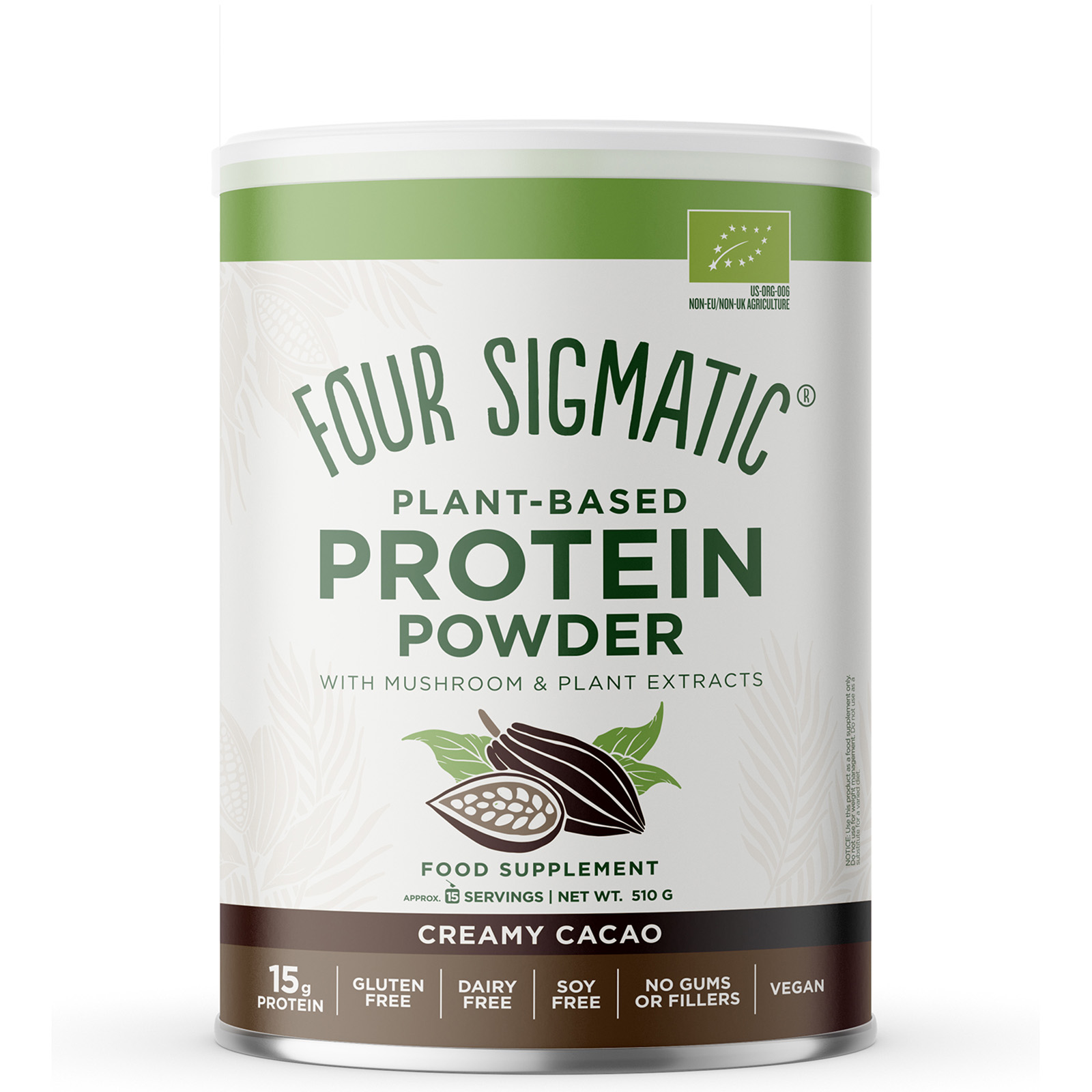 Four Sigmatic Plant-Based Protein with Superfoods Creamy Cacao | Cult ...