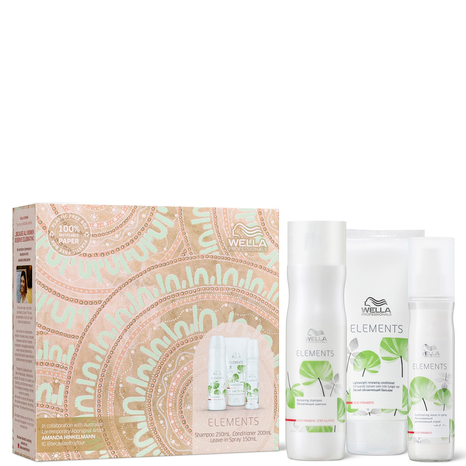 Wella Professionals Care Elements Trio | LOOKFANTASTIC