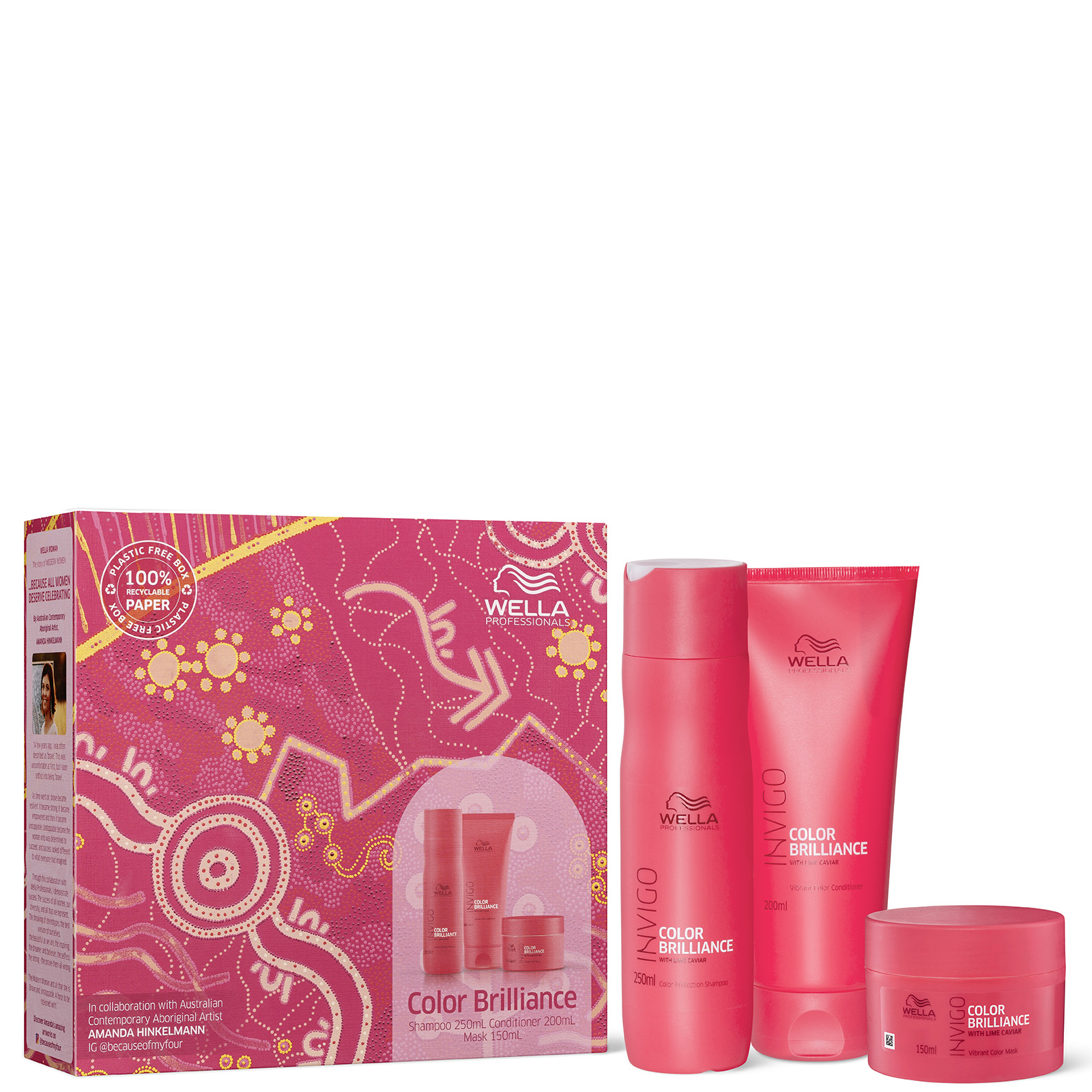 Wella Professionals Care Invigo Colour Brilliance Trio | LOOKFANTASTIC
