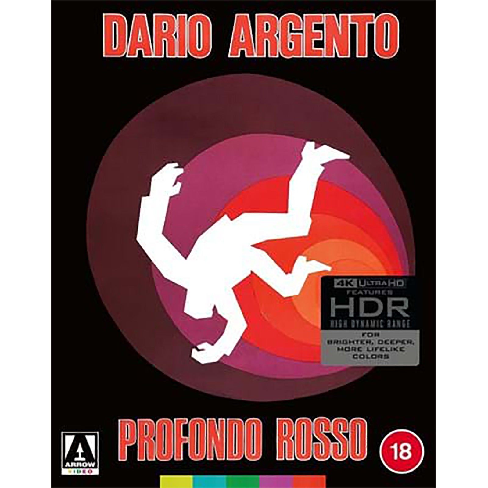 Deep Red | Arte Originale Slipcover | Limited Edition 4K UHD | Arrow ...