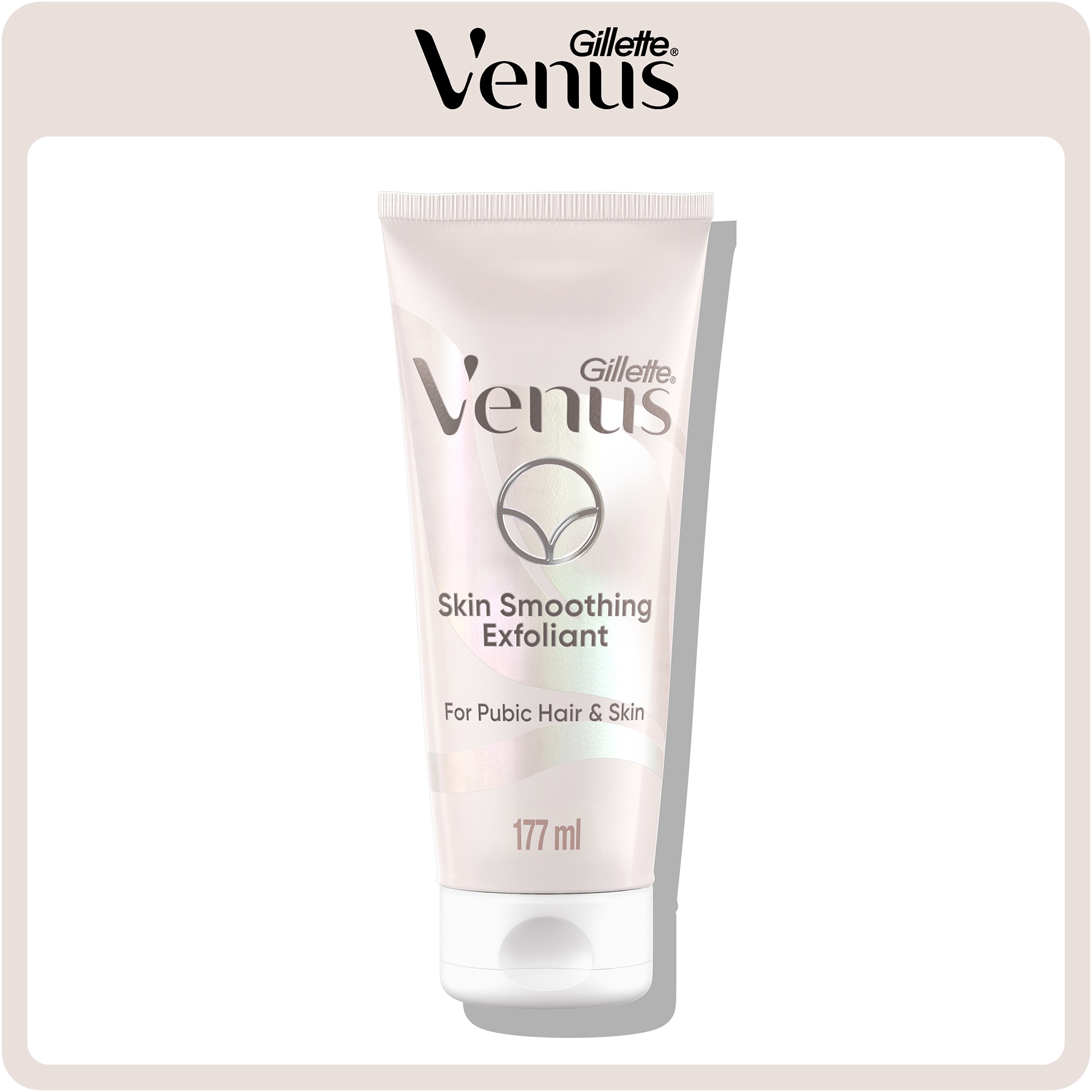 Gillette Venus Skin Smoothing Exfoliant for Pubic Hair and Skin (177ml)