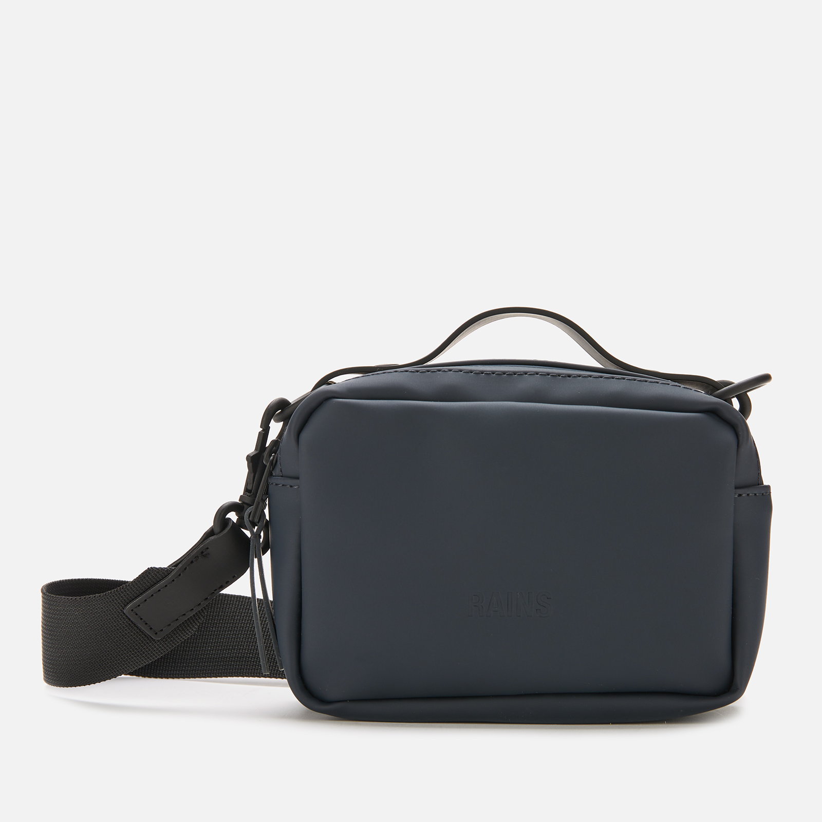 RAINS Micro Box Bag - Navy | Coggles