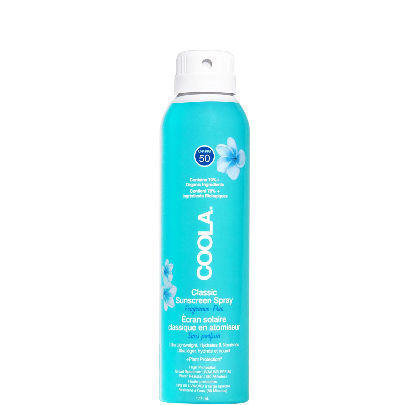 COOLA Classic Sunscreen Spray SPF30 Fragrance Free | Cult Beauty