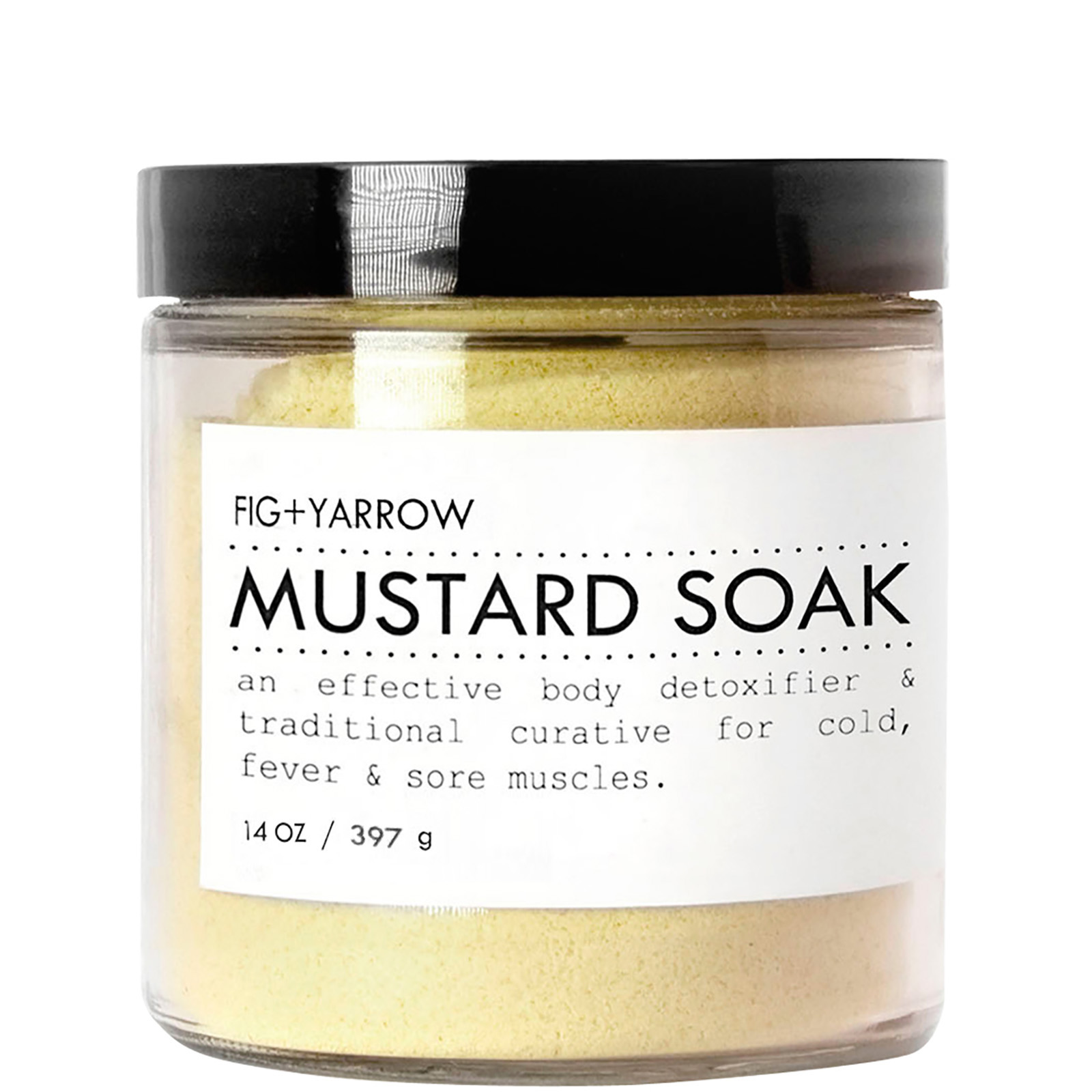 Fig+Yarrow Mustard Soak 14oz | Cult Beauty