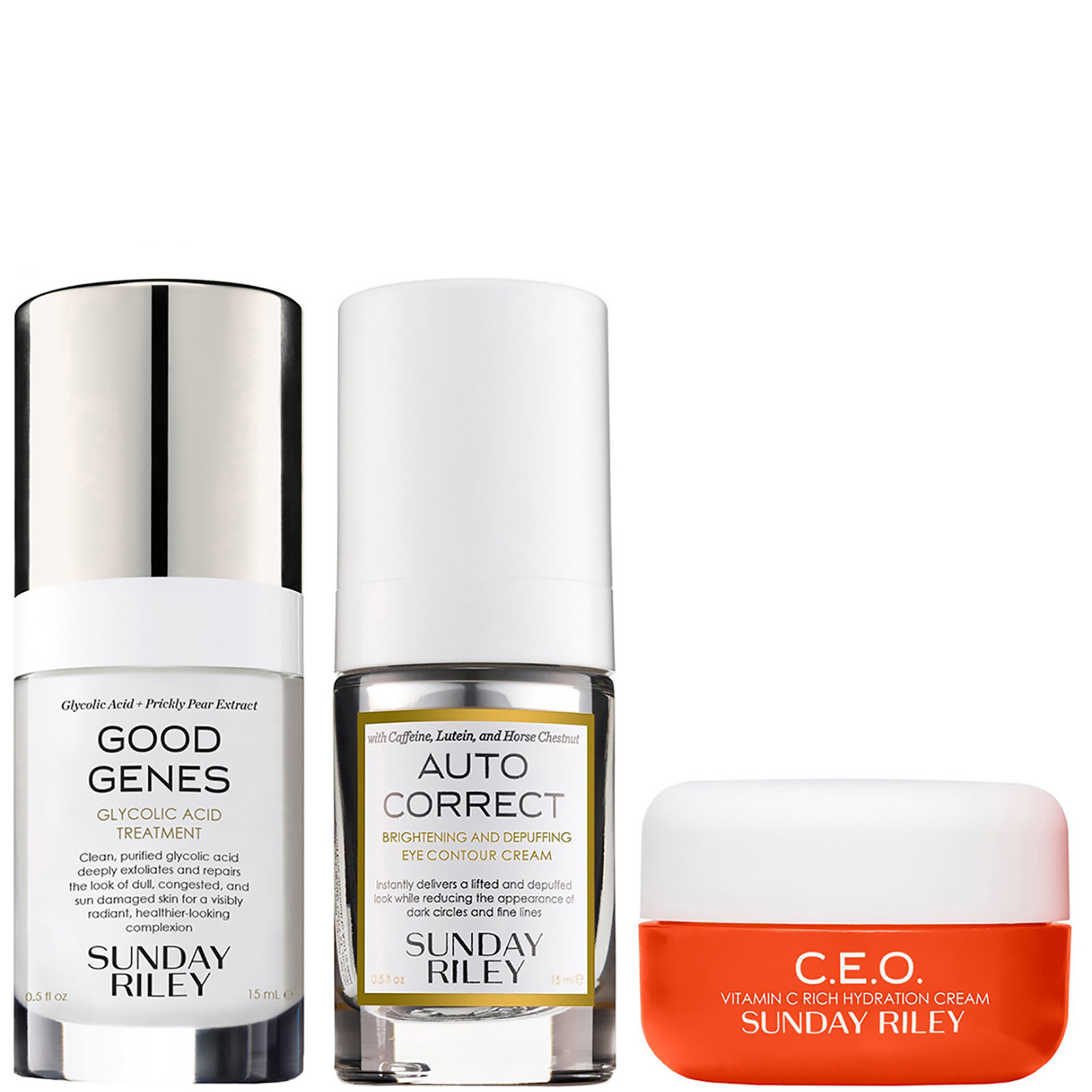 Sunday Riley Morning Must Haves | Cult Beauty