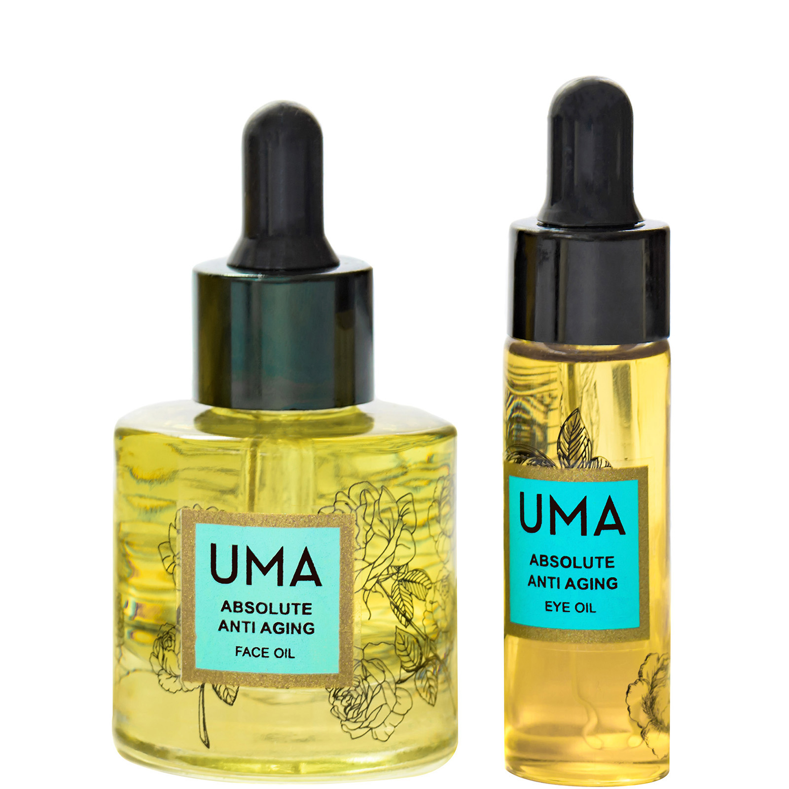 Uma Absolute Anti Aging Duo (Face Oil and Eye Oil) | Cult Beauty
