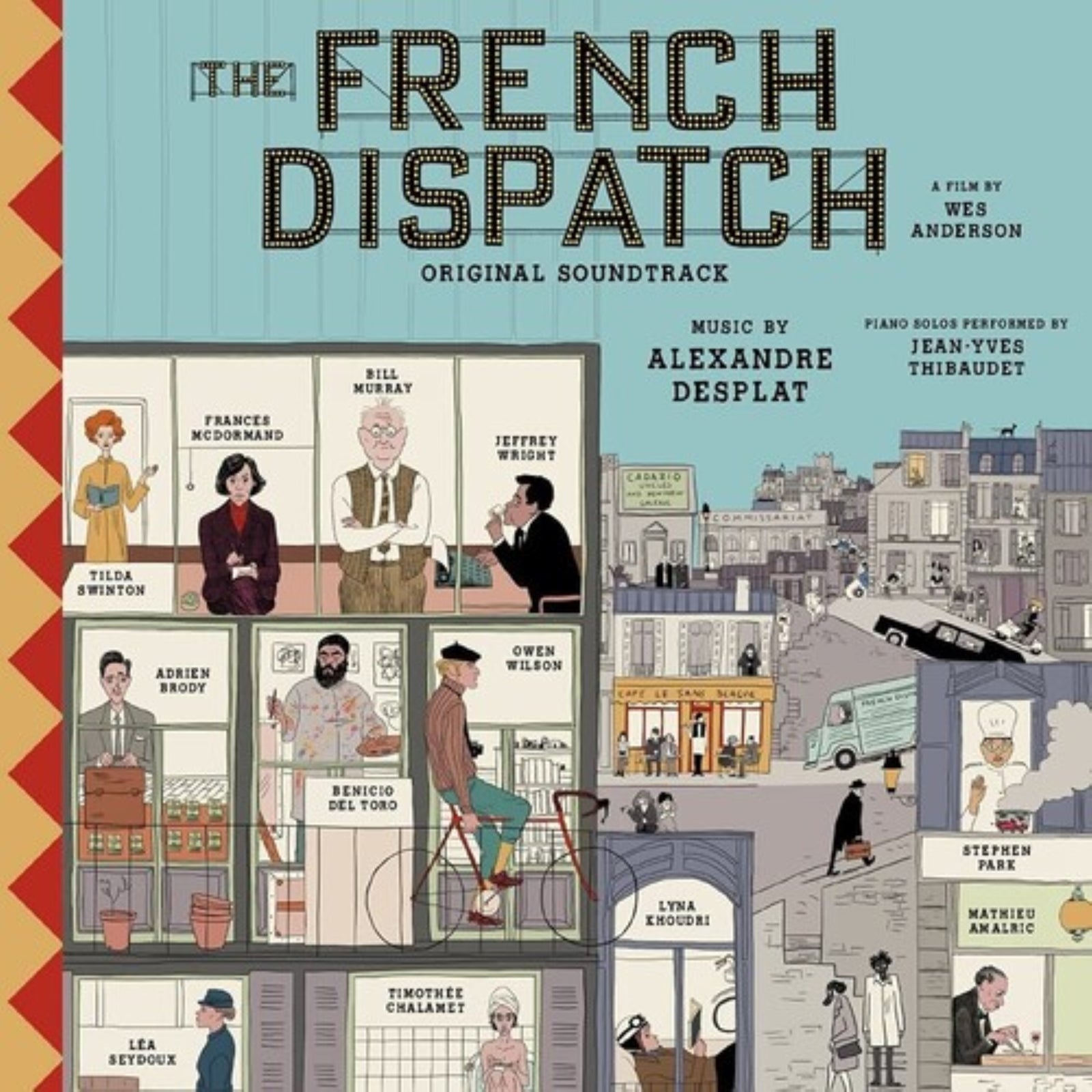 The French Dispatch (Original Soundtrack) Vinyl 2LP | Zavvi UK