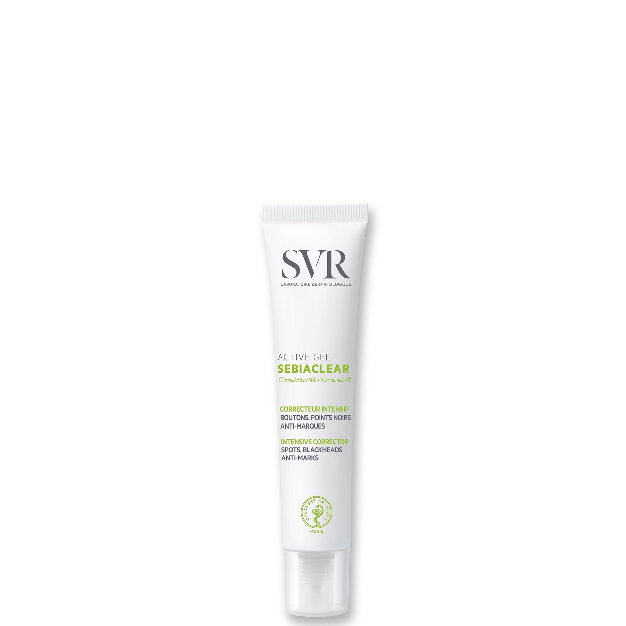 SVR SEBIACLEAR Active Anti-Blemish Face Gel-Cream for Acne-Prone, Oily ...