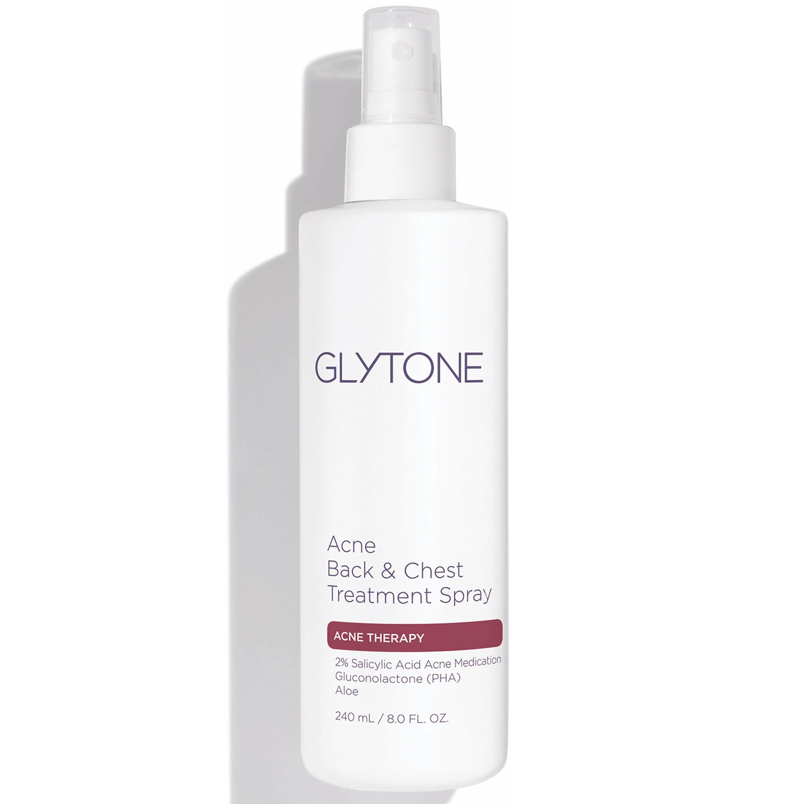 Glytone Acne Back and Chest Treatment Spray 8 fl. oz | Dermstore