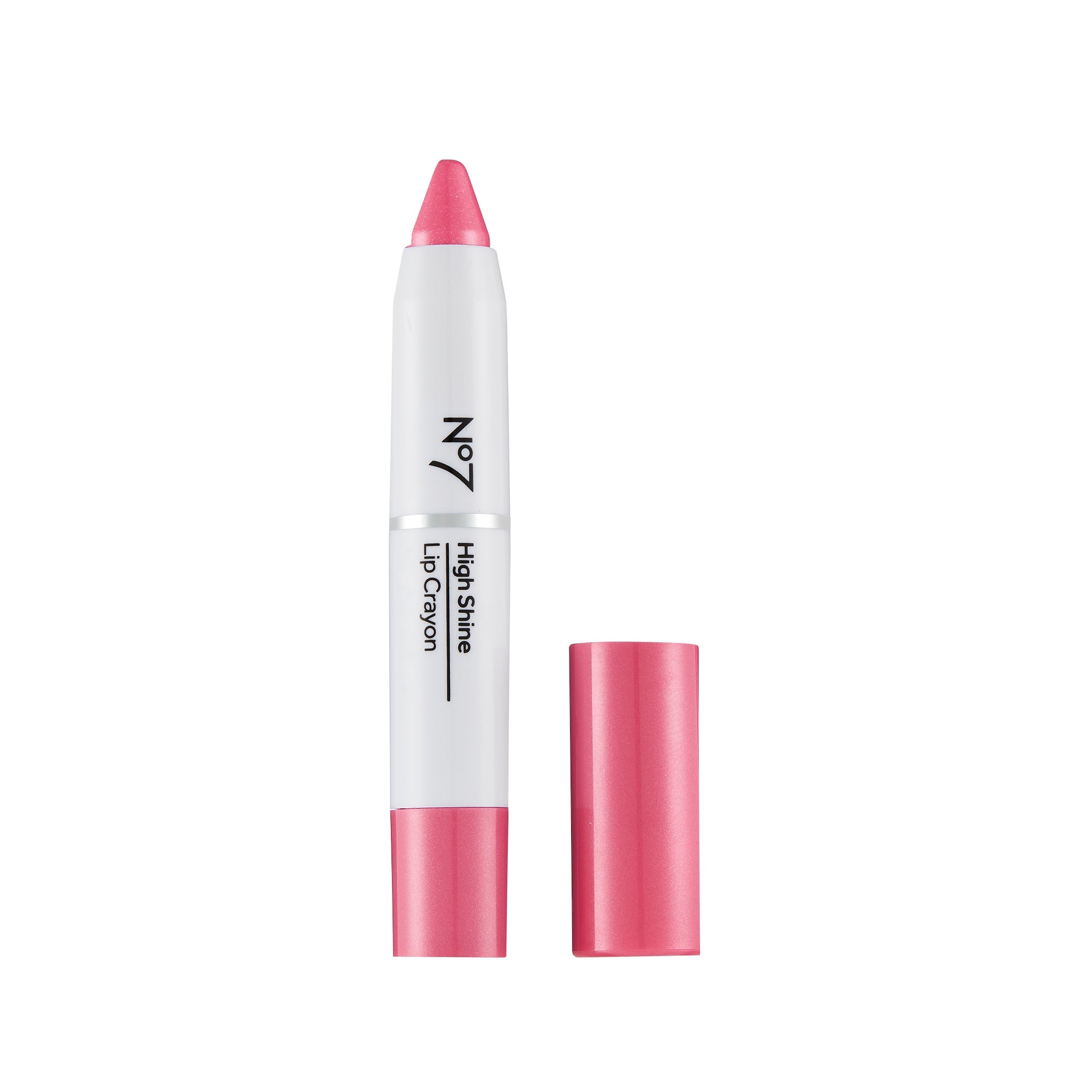 No7 High Shine Lip Crayon 2.71g - Rosy Blush | No7 UK