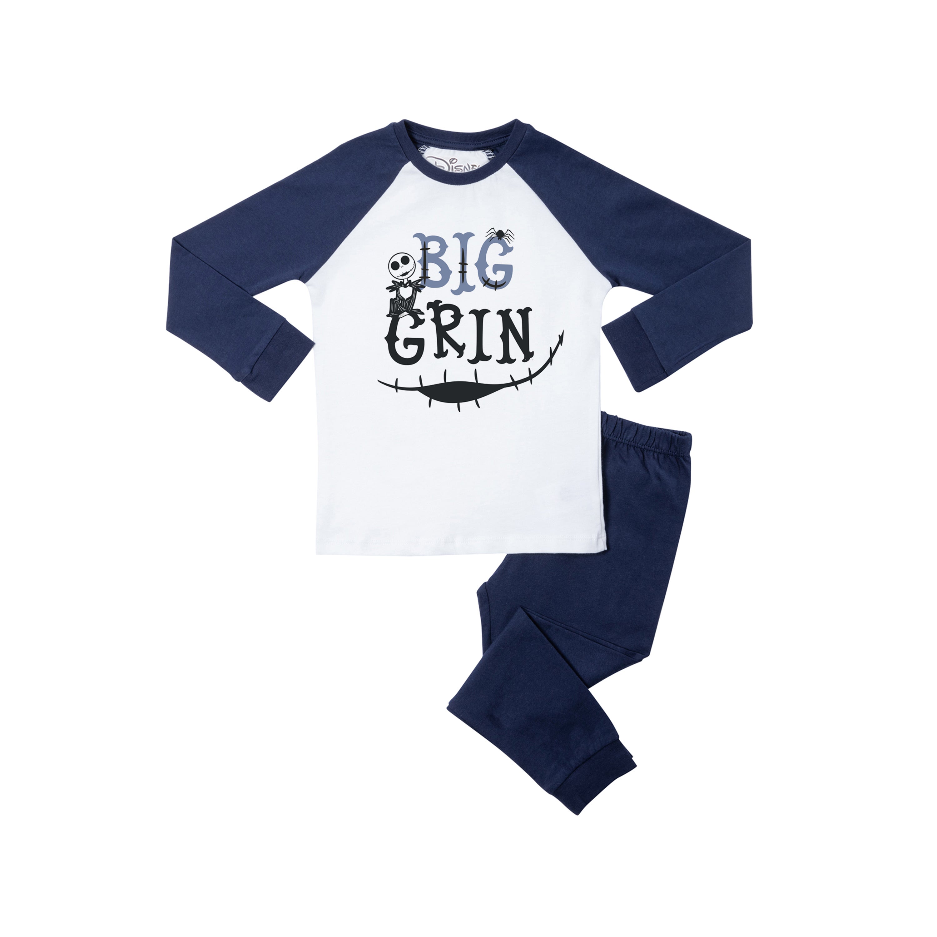 Disney Big Grin Babies/Toddler Pyjamas - Navy - 6-9 months