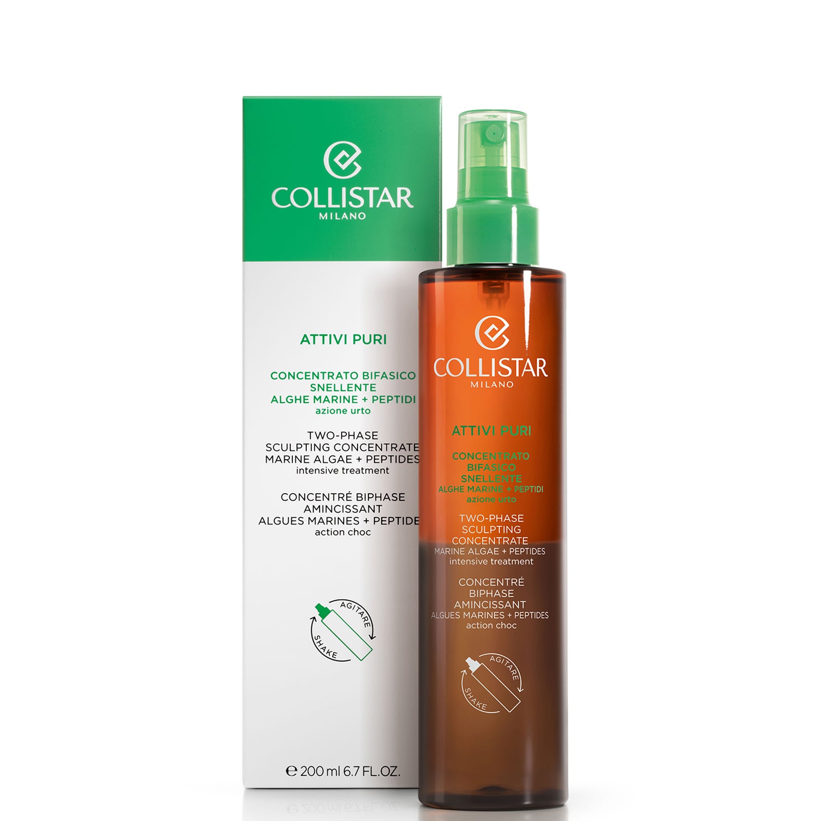 Collistar Pure Actives Two-Phase Sculpting Concentrate Marine Algae and ...