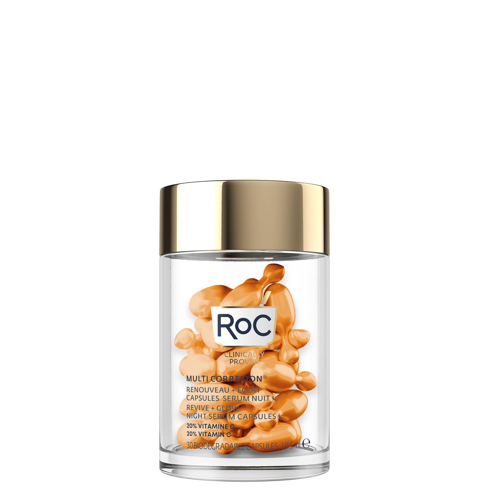 RoC Multi Correxion Revive and Glow Capsules 30Ct | LOOKFANTASTIC