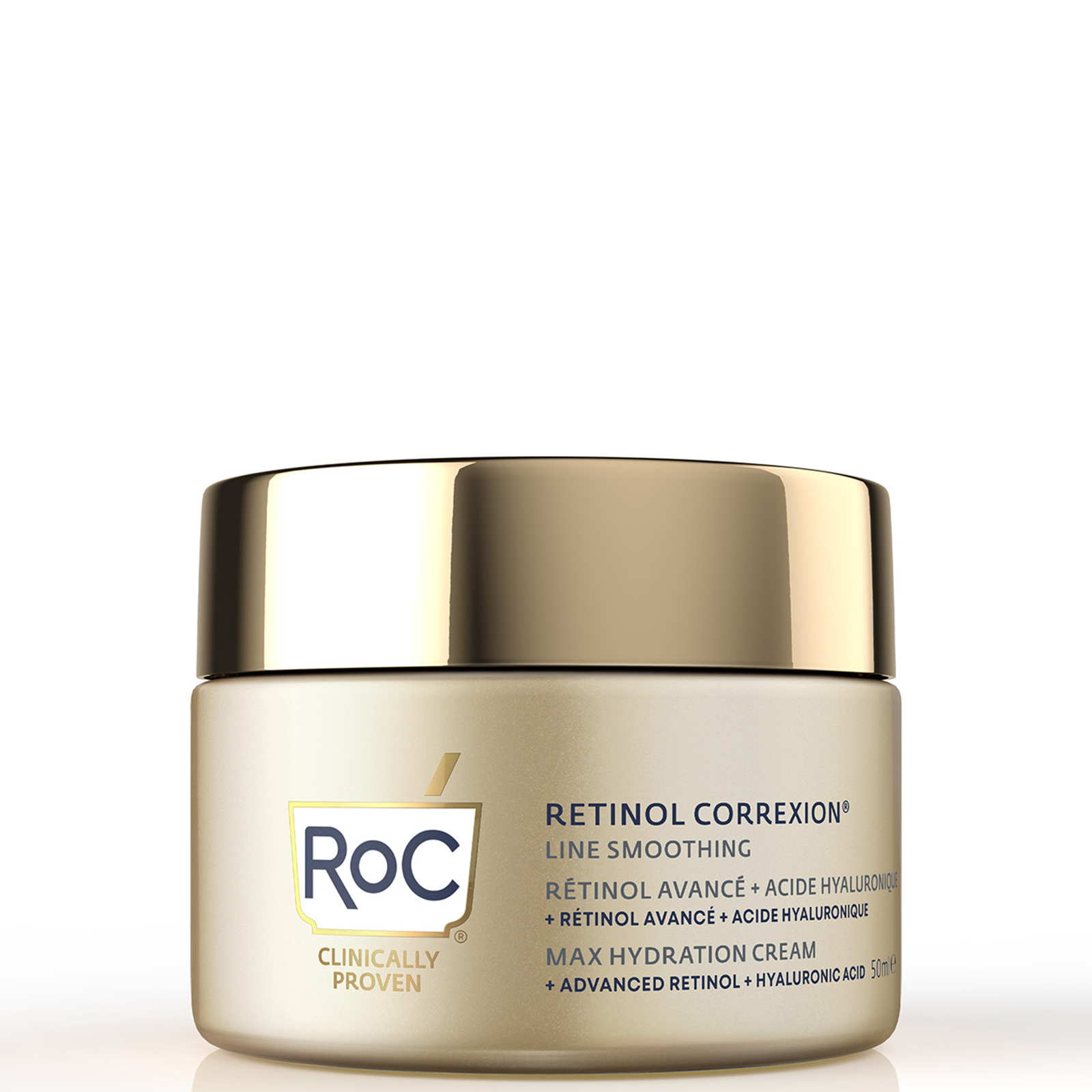 RoC Retinol Correxion Line Smoothing Max Hydration 50ml | LOOKFANTASTIC
