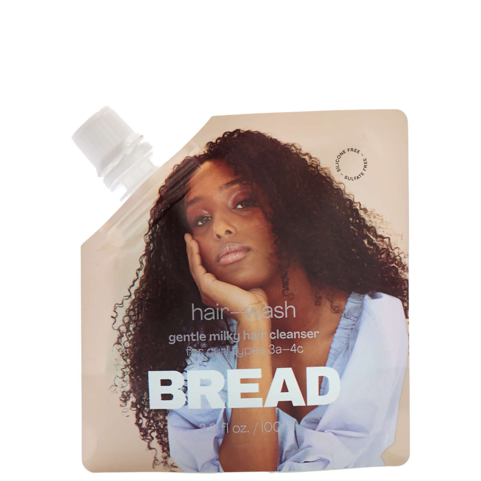 BREAD HAIR WASH: Gentle milky hair cleanser mini 100ml | Cult Beauty