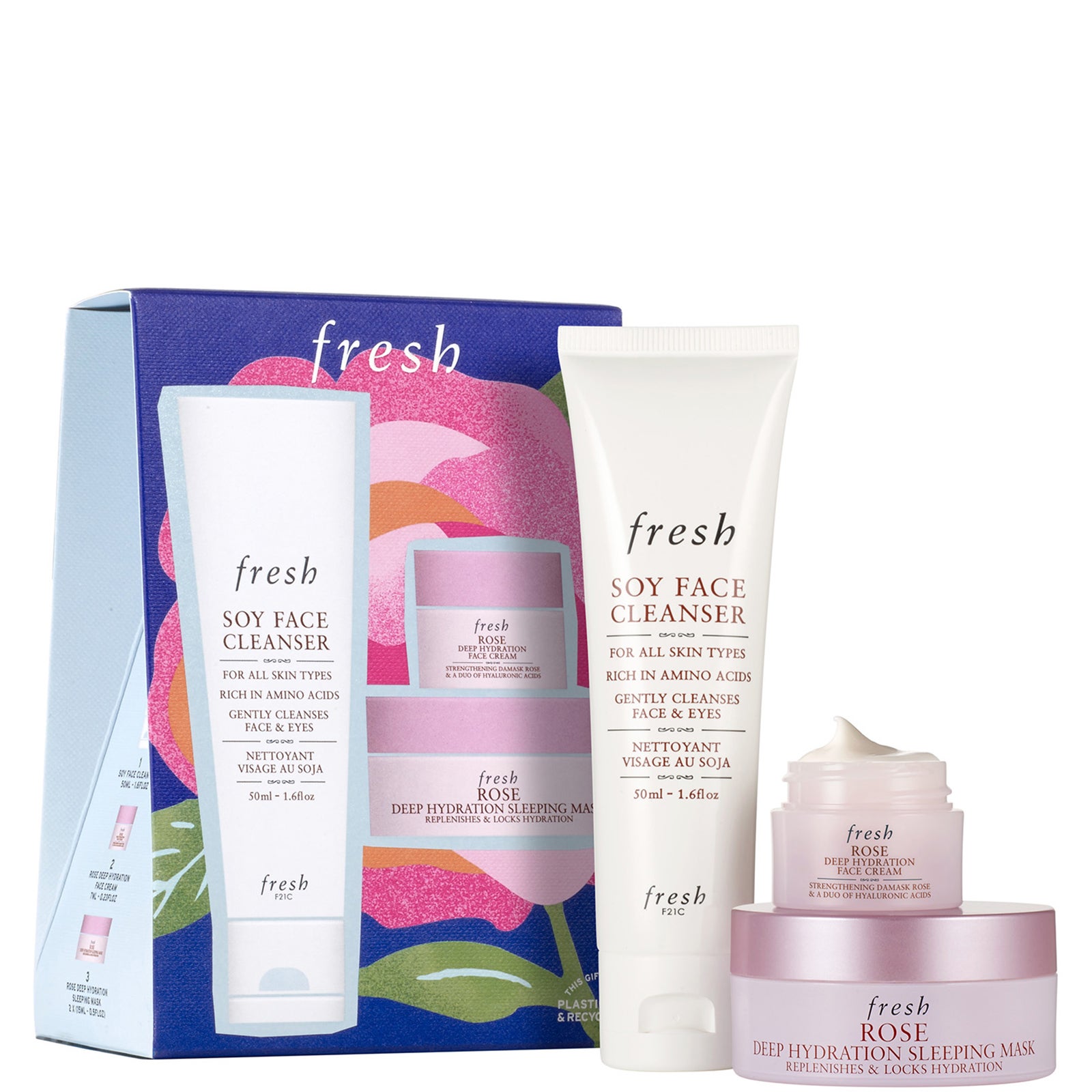 Fresh Exclusive Deep Hydration Skincare Set | LOOKFANTASTIC