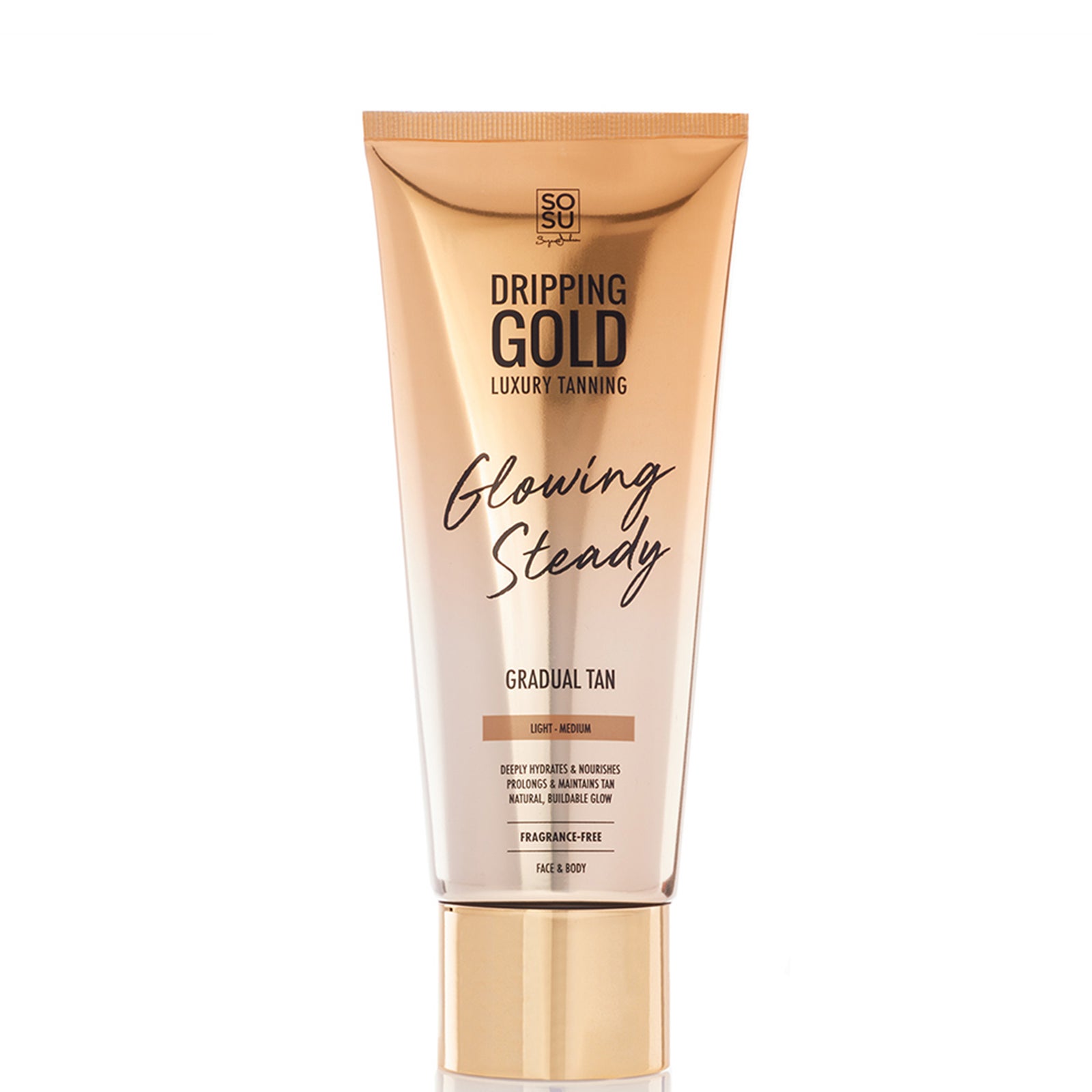 SOSU Dripping Gold Gradual Tan Lotion 230g (Various Colours ...