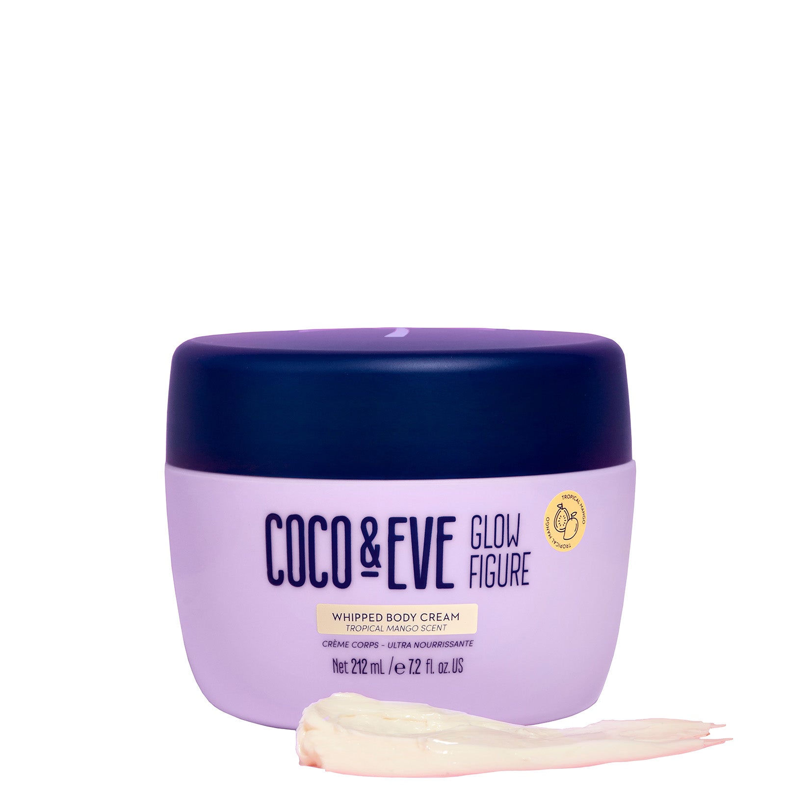 Coco & Eve Glow Figure Whipped Body Cream Tropical Mango Scent - 212ml ...