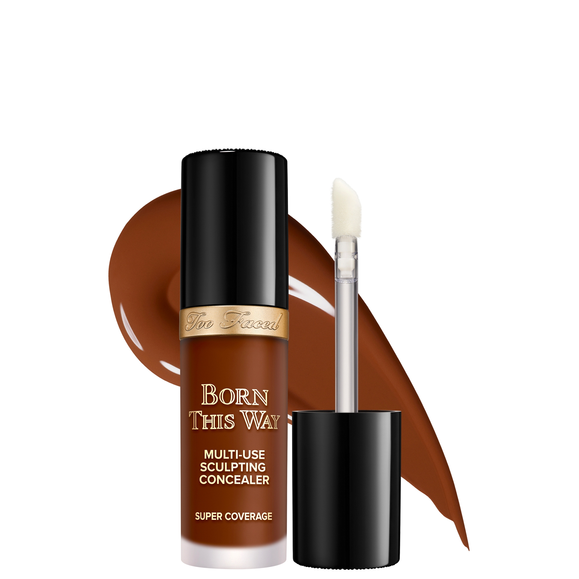 Too Faced Born This Way Super Coverage Multi-Use Concealer - Toffee ...