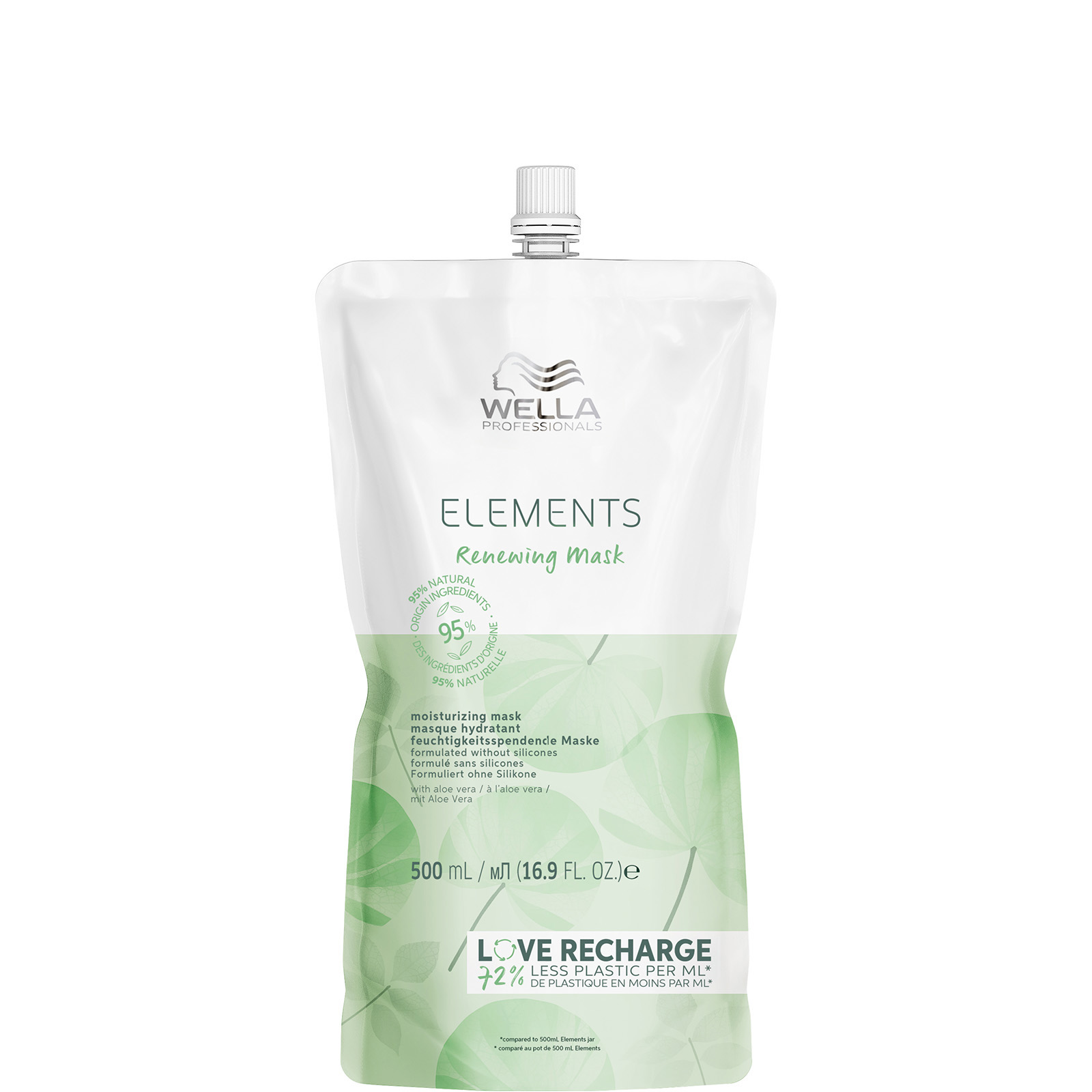 Wella Professionals Elements Renewing Mask, Pouch 500ml | LOOKFANTASTIC