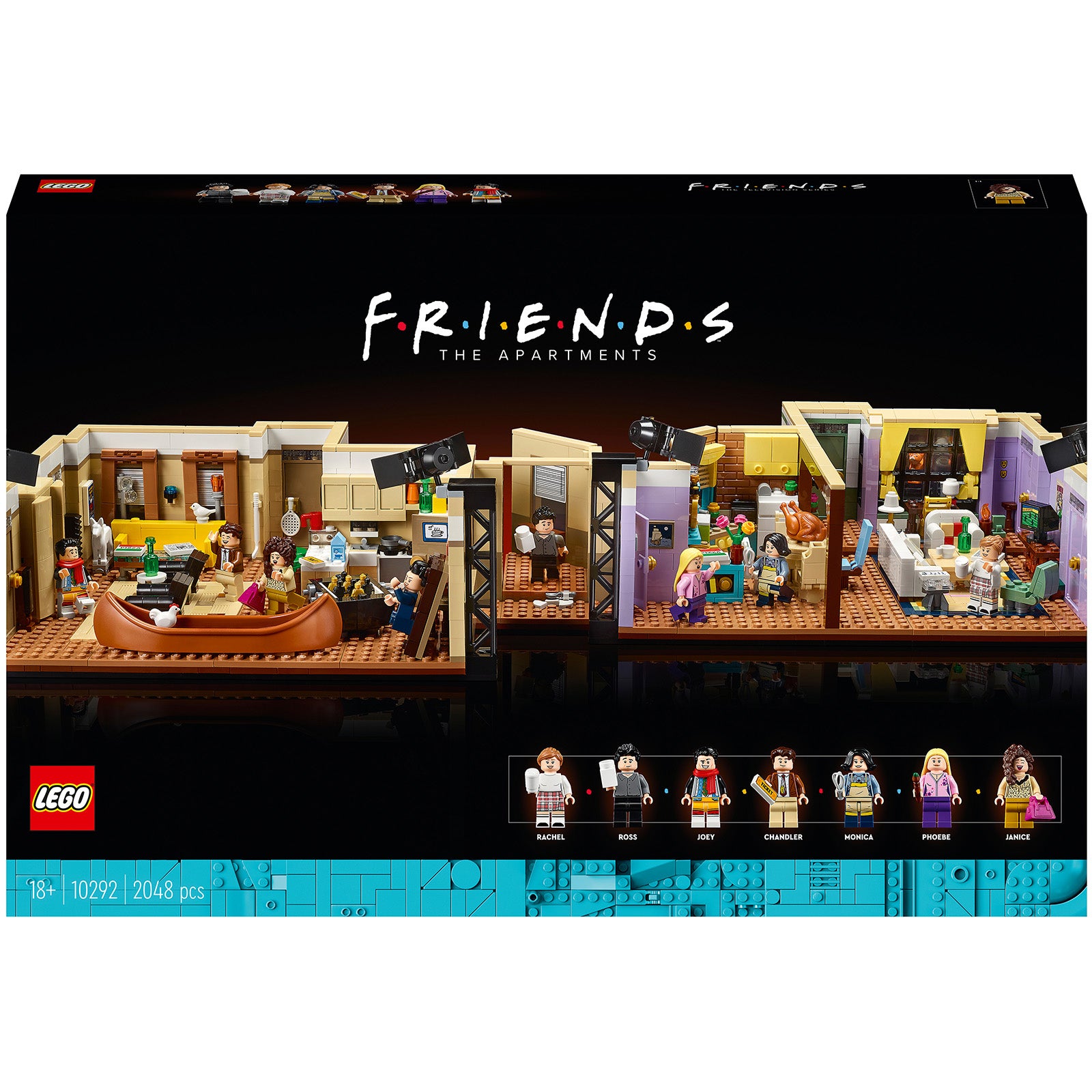 LEGO The Friends: Apartments TV Show Set for Adults (10292) | Zavvi UK
