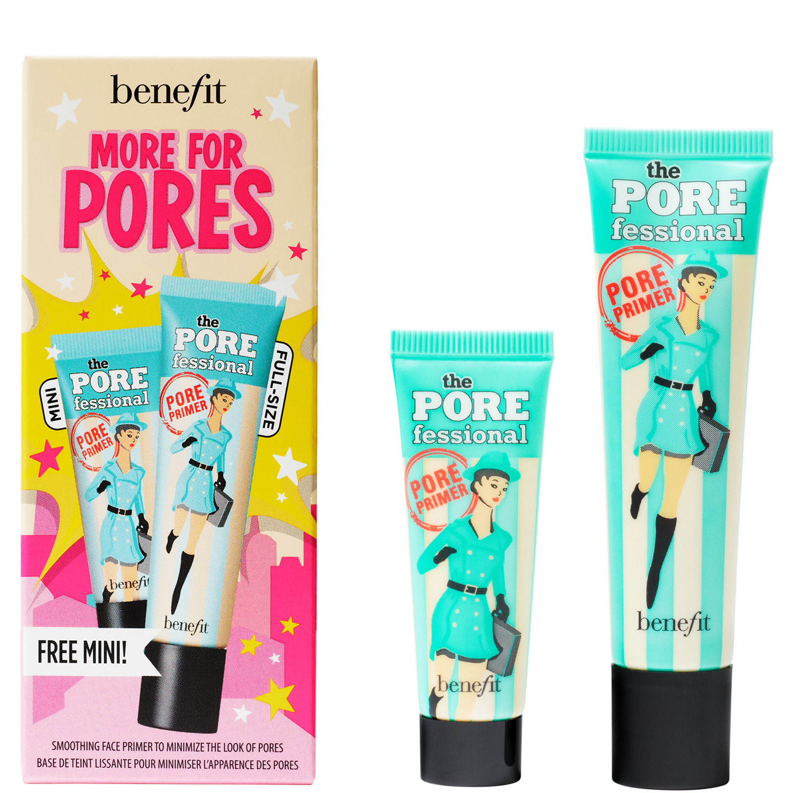 benefit More for Pores! Pore Minimising Face Primer Duo Set (Worth £42. ...