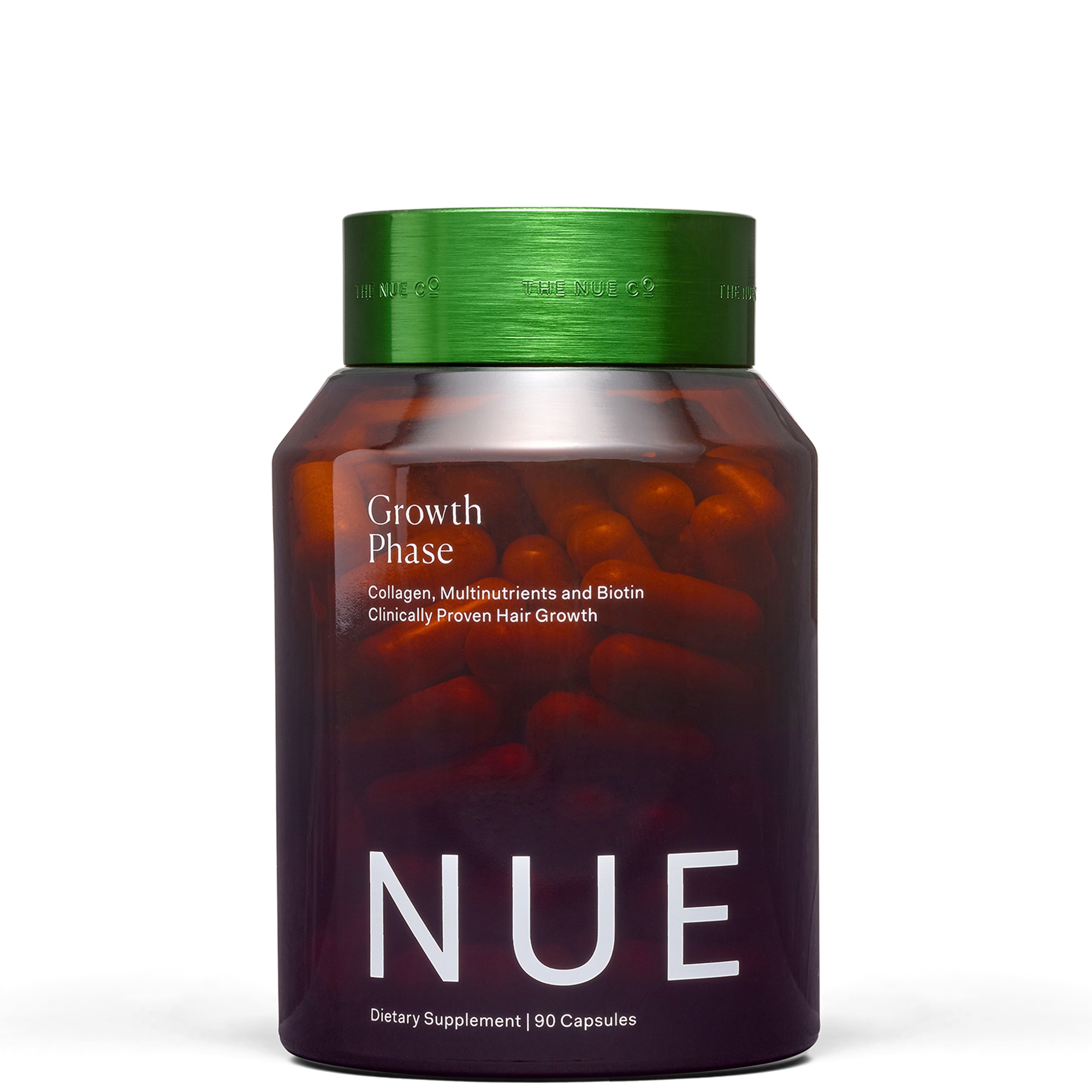 The Nue Co. Growth Phase Hair Supplements (90 Capsules) | LOOKFANTASTIC