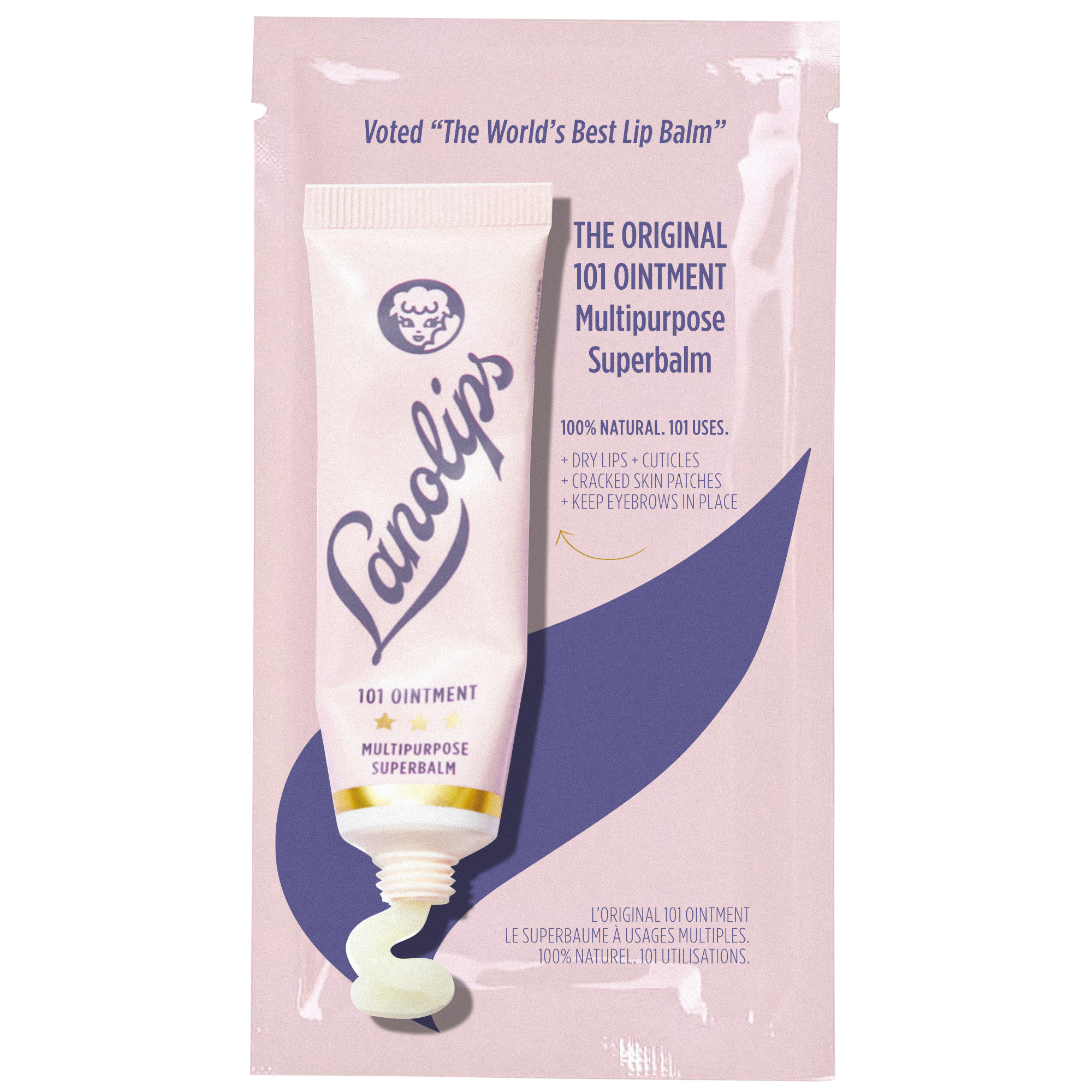 Lanolips SAMPLE 101 Ointment Multipurpose Superbalm Sachet 2g ...