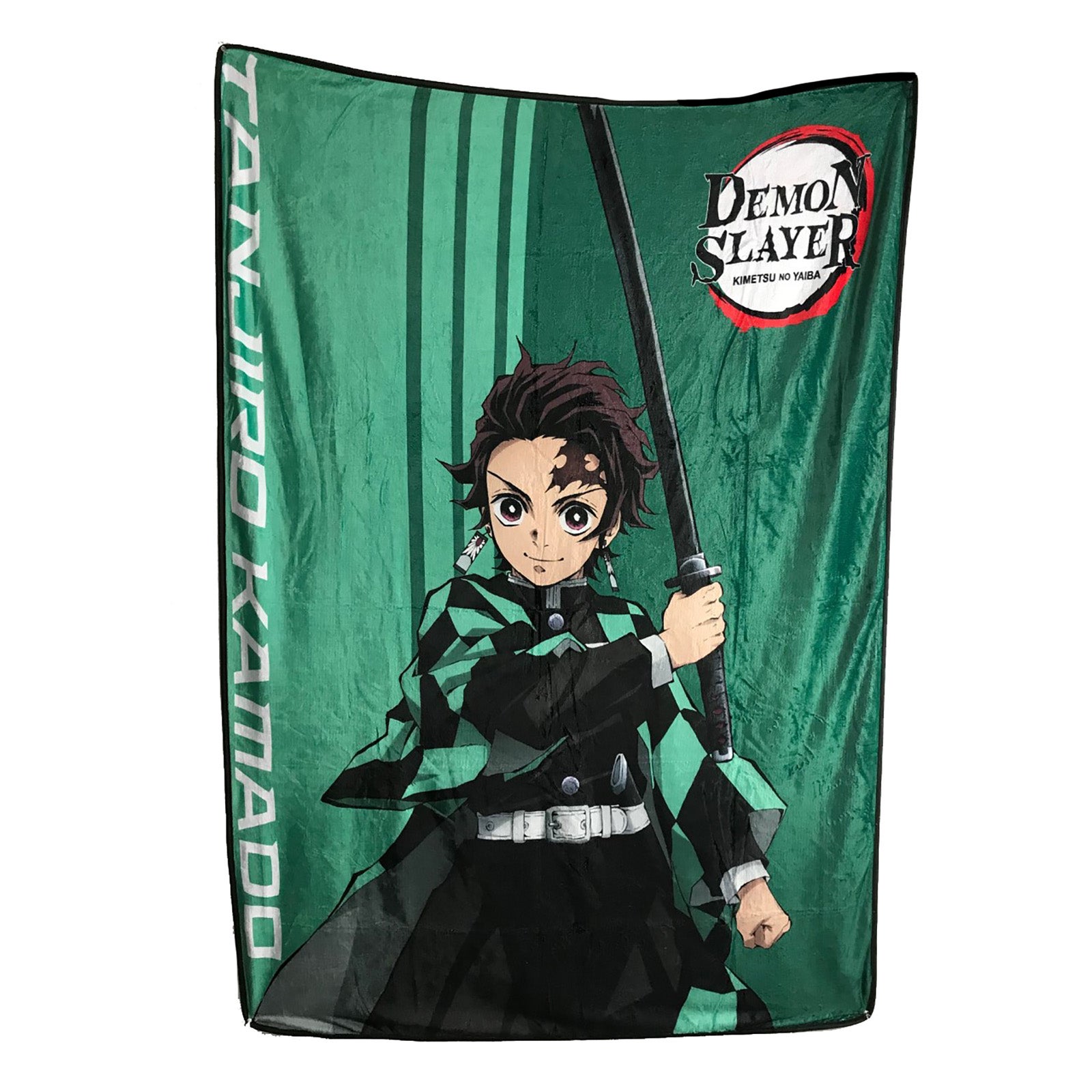 Demon Slayer Tanjiro Silk Touch Fleece Throw | Zavvi UK