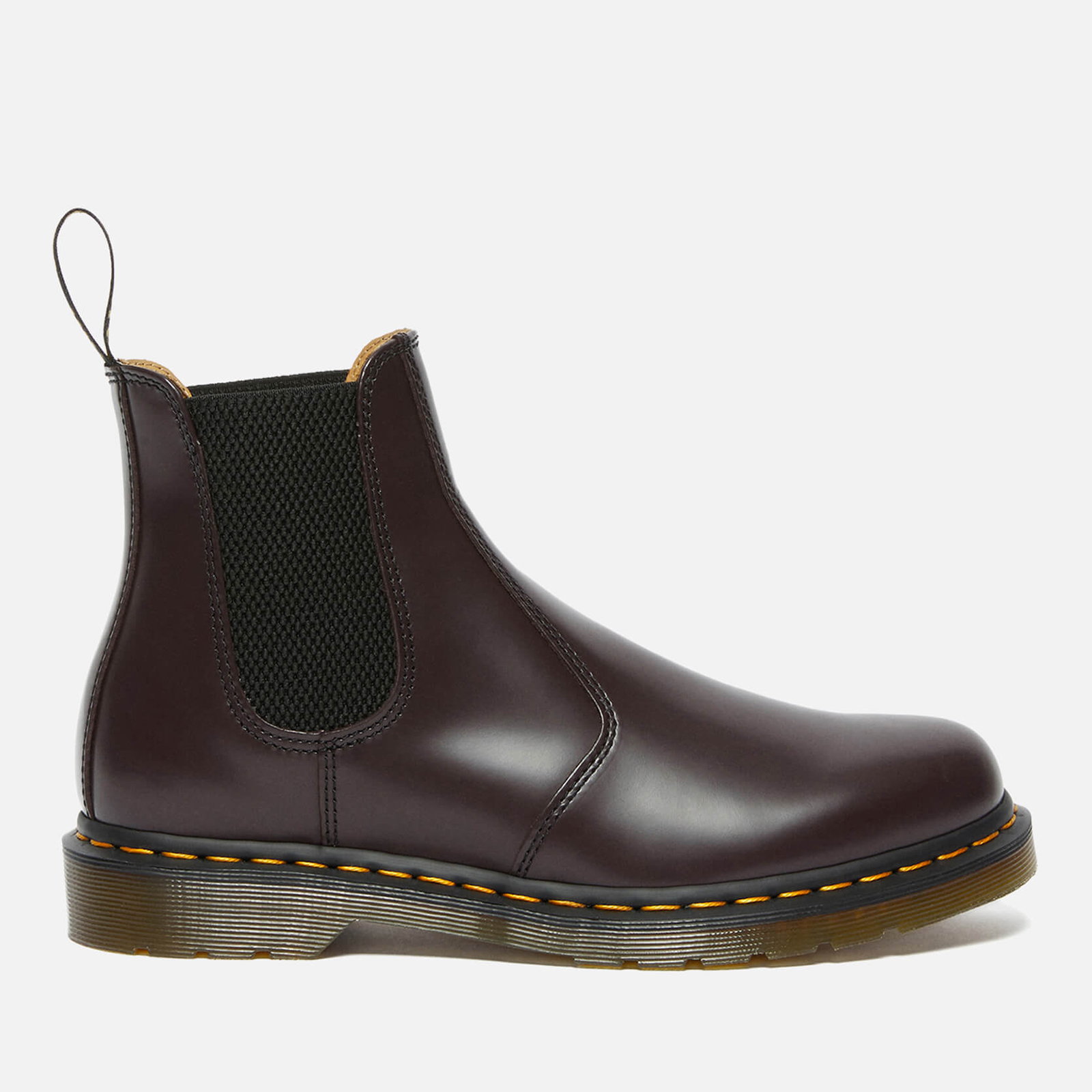 Dr. Martens Men's 2976 Smooth Leather Chelsea Boots - Burgundy | Coggles