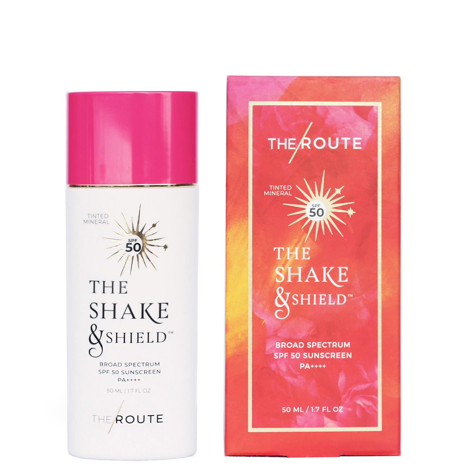 The ROUTE Beauty SHAKE & SHIELD SPF 50 1.7ml | Dermstore