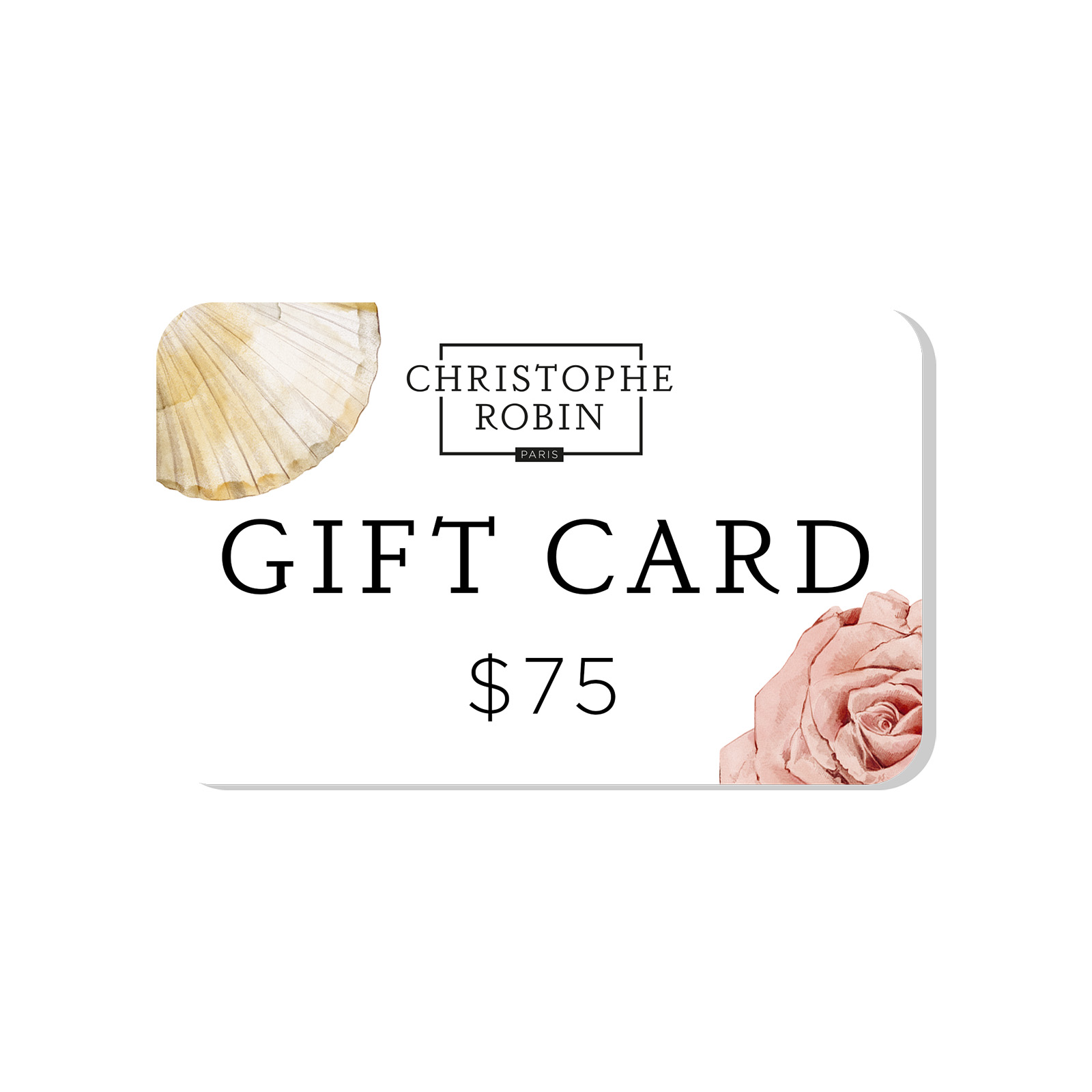 Digital Gift Card $75 | christopherobin