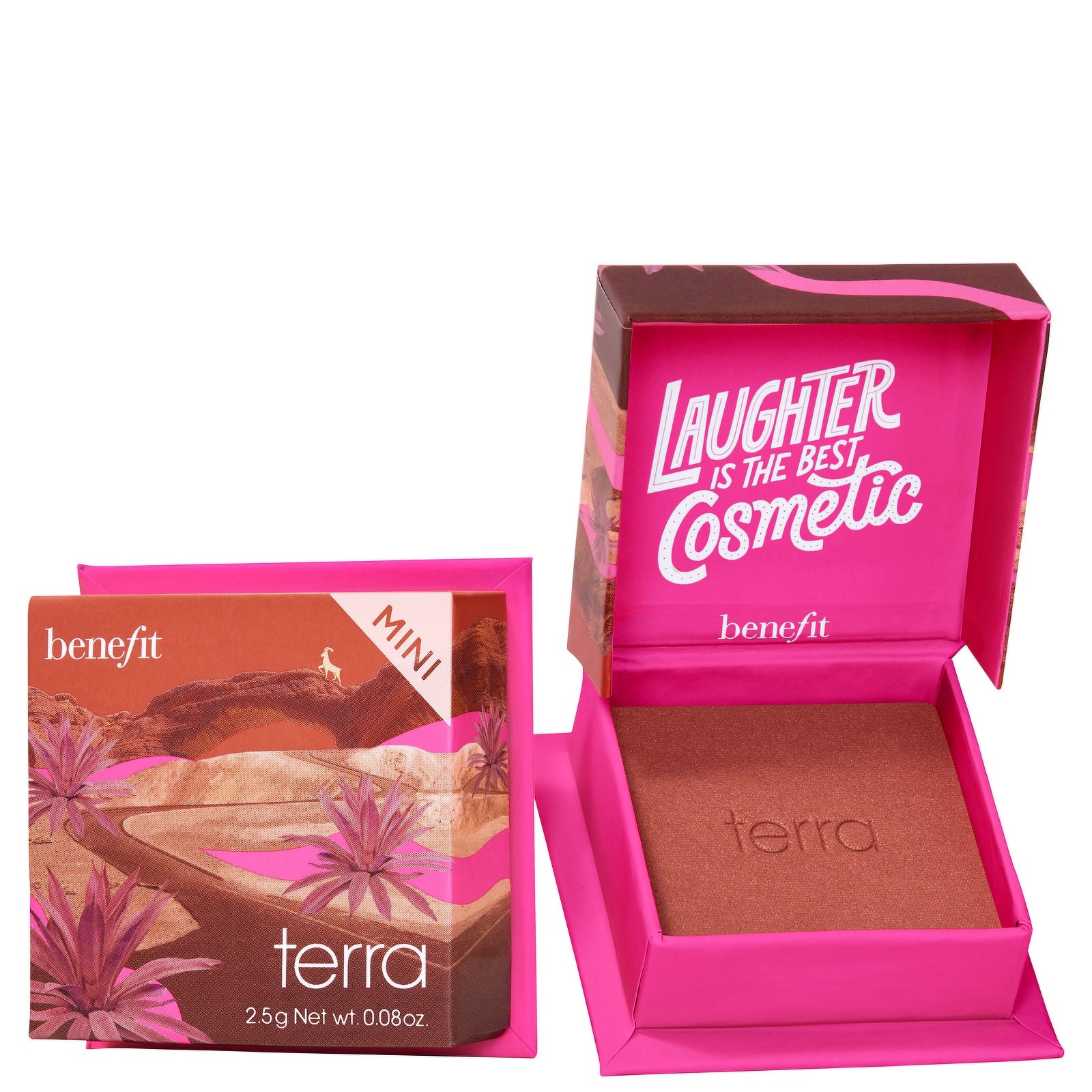 benefit WANDERful World Blush Mini Terra Golden Brick-Red Blush 2.5g ...