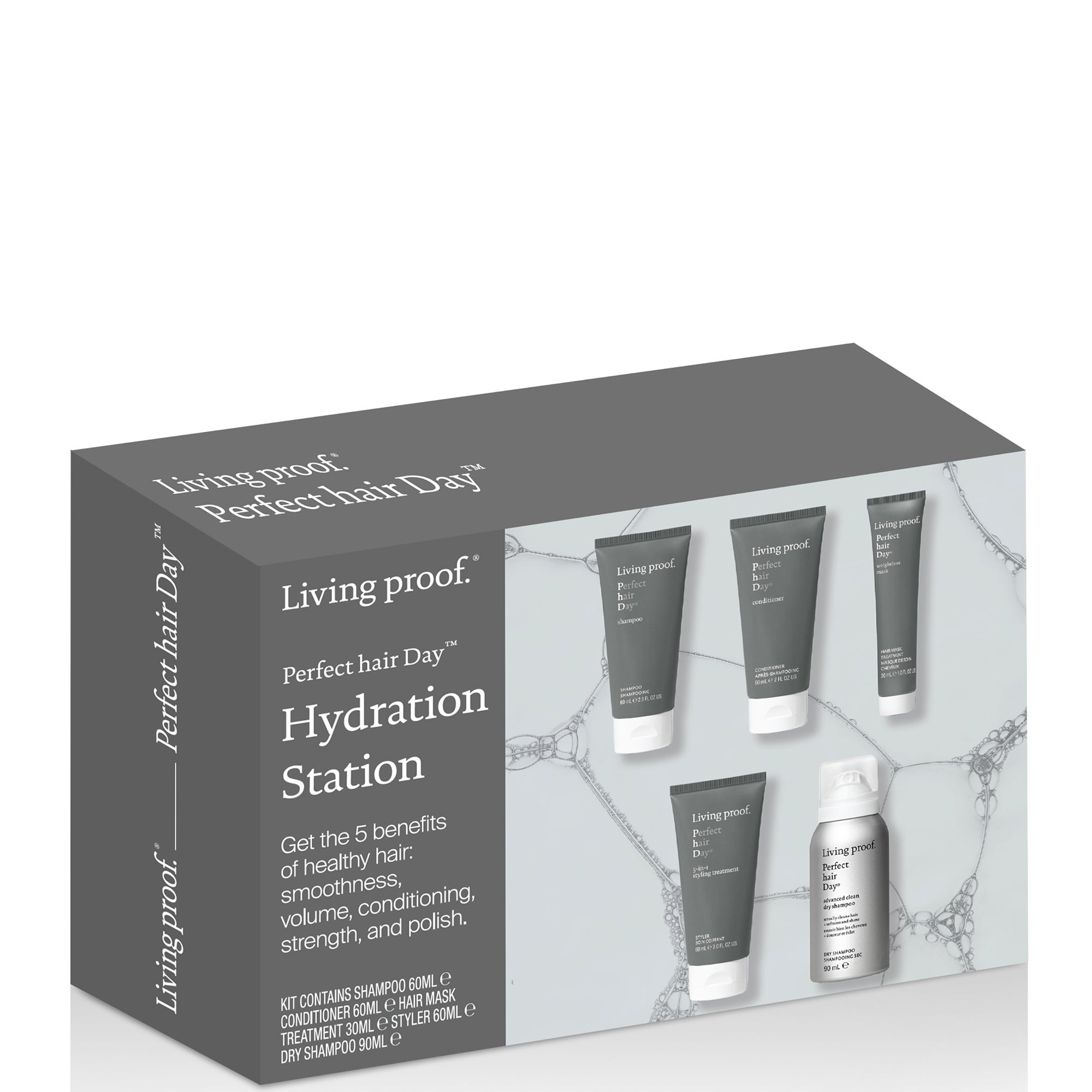 Living Proof Hydration Station PhD Routine Kit | LOOKFANTASTIC