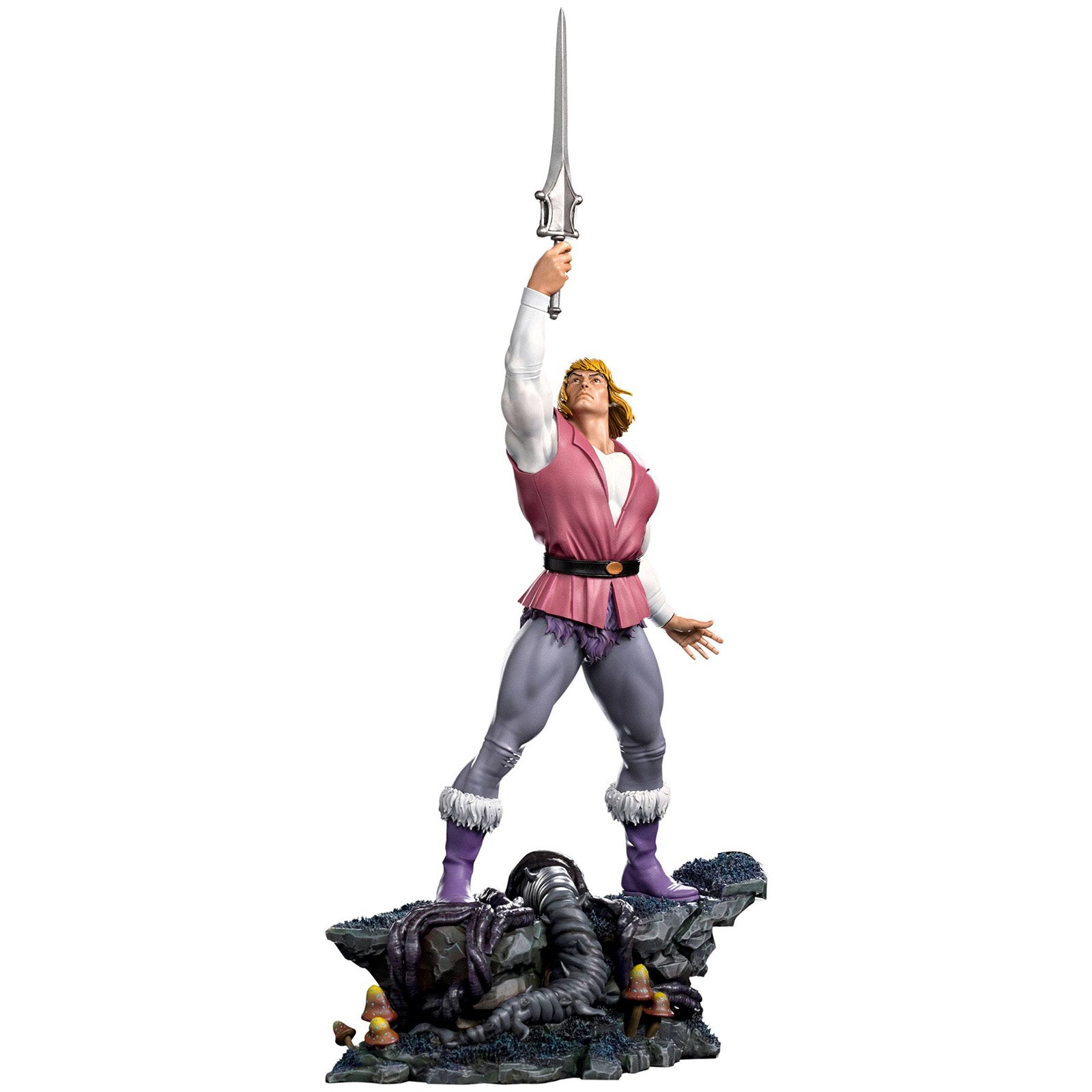 Iron Studios Masters of the Universe 1/10 Art Scale Figure Prince Adam ...