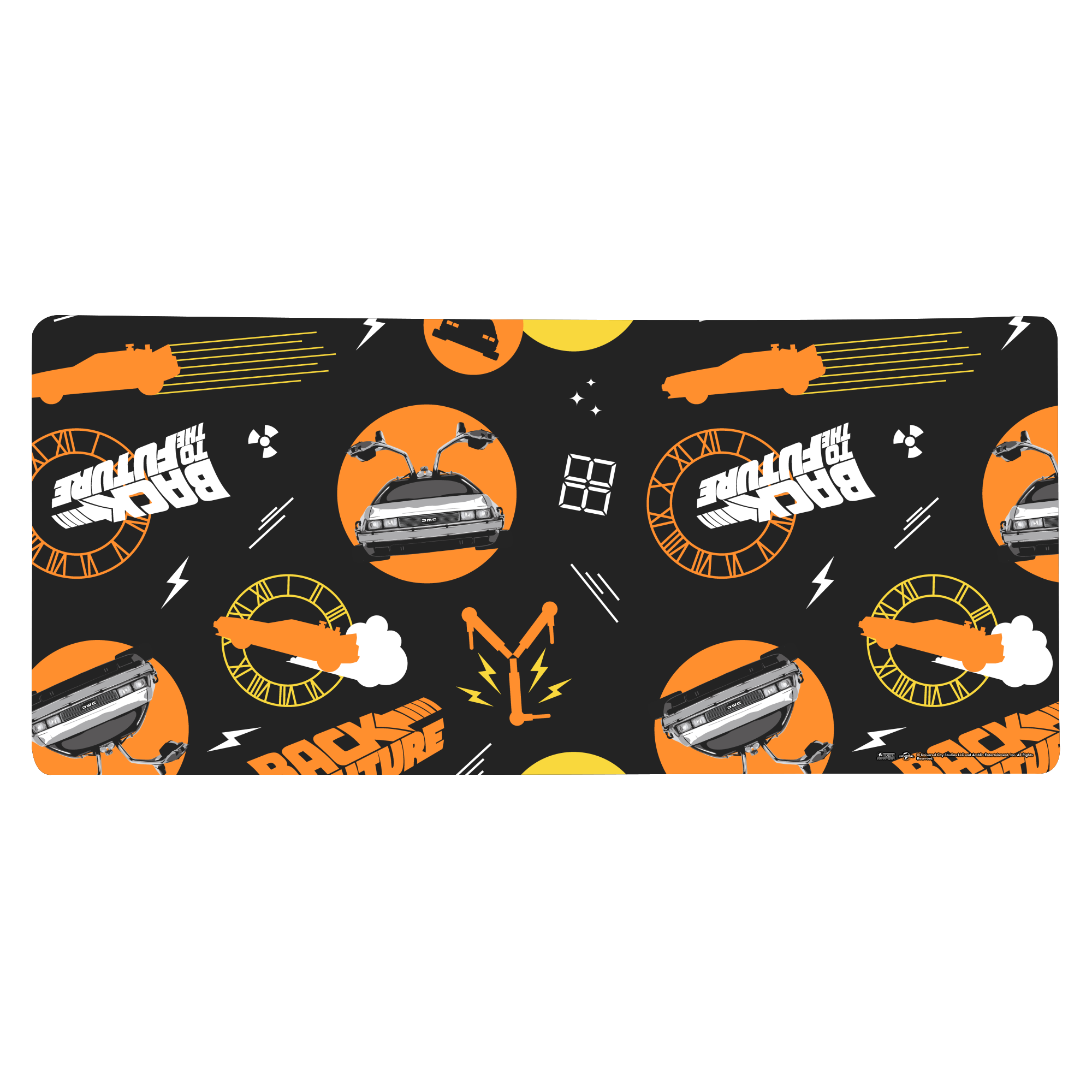 Back To The Future BTTF Icons Gaming Mouse Mat - Small | Zavvi UK