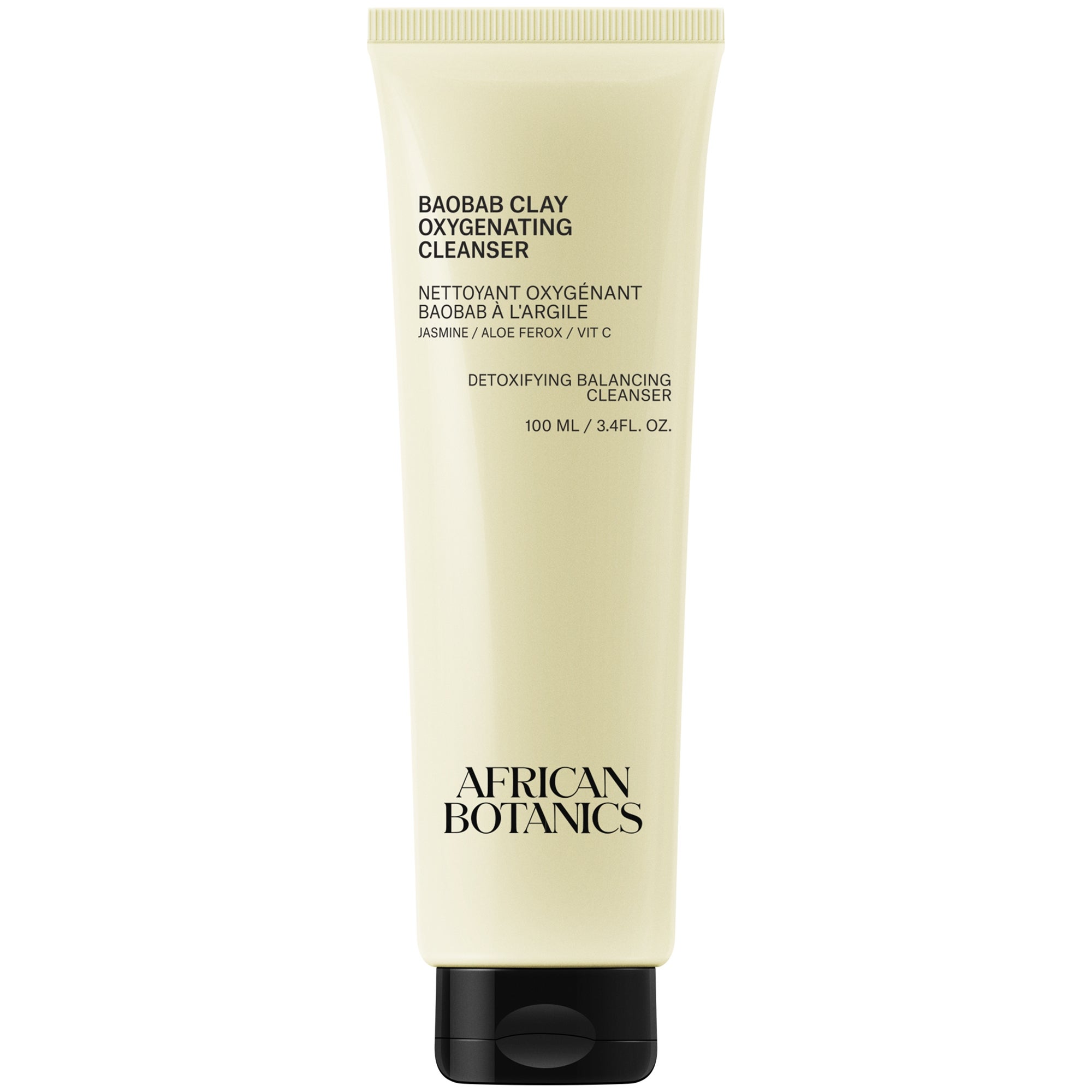African Botanics Baobab Clay Oxygenating Cleanser 100ml | Dermstore
