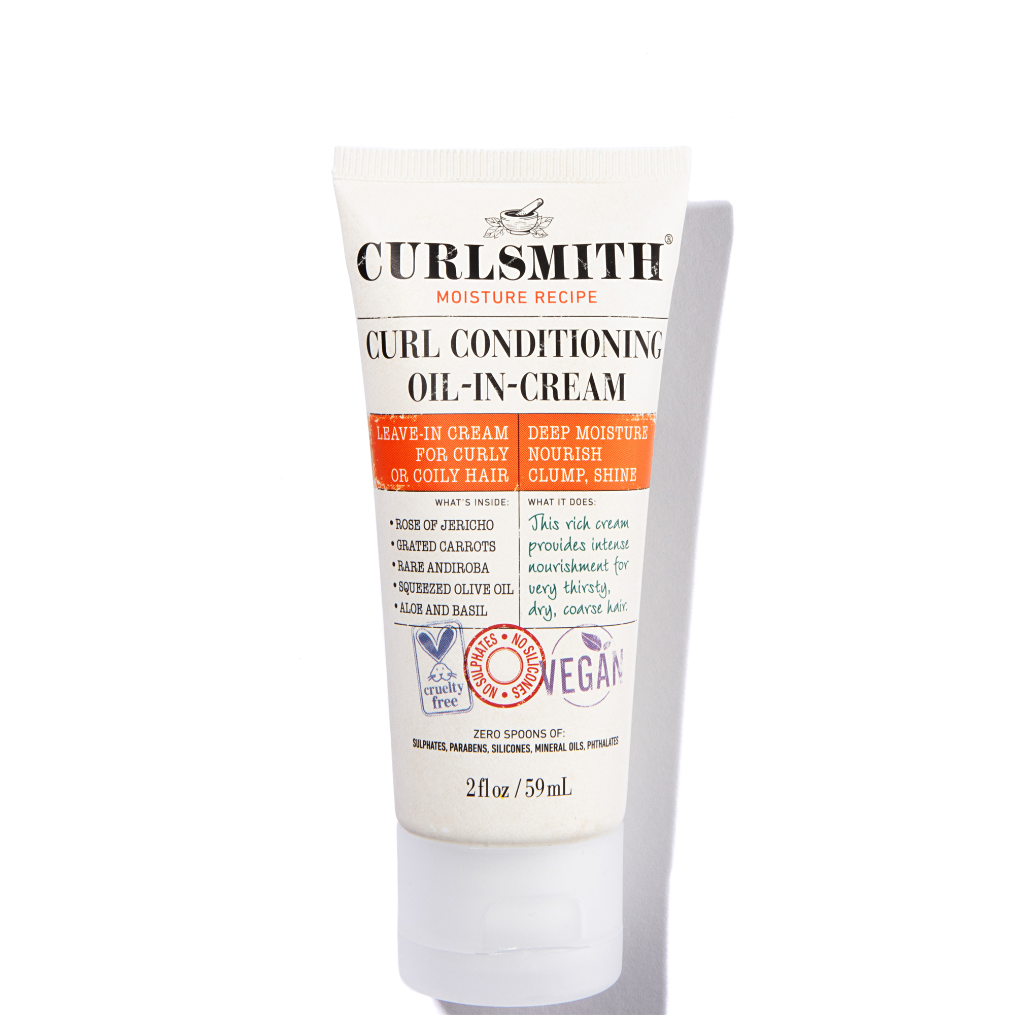 Curlsmith Curl Conditioning Oil-in-Cream Travel Size 59ml | LOOKFANTASTIC