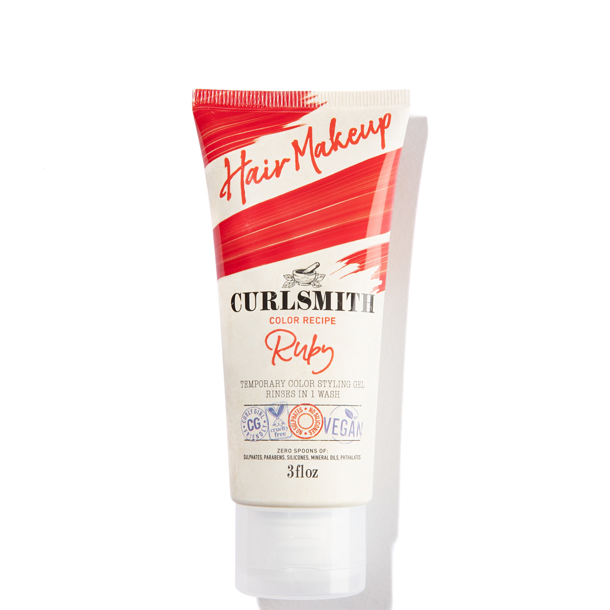 Curlsmith Hair Makeup Colorazione Temporanea per Capelli - Ruby 88 ml ...