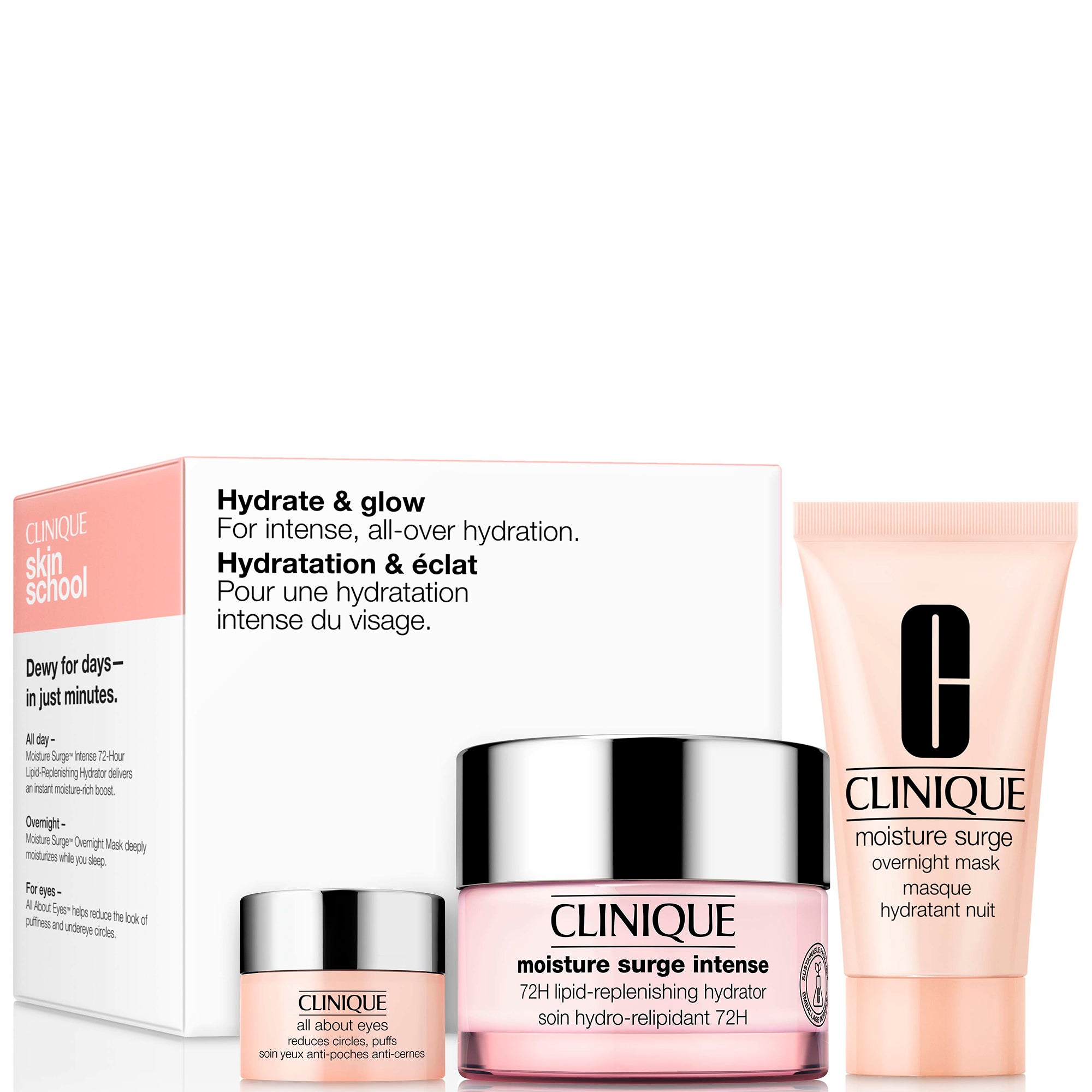 Clinique Hydration and Glow Intense Set | LOOKFANTASTIC