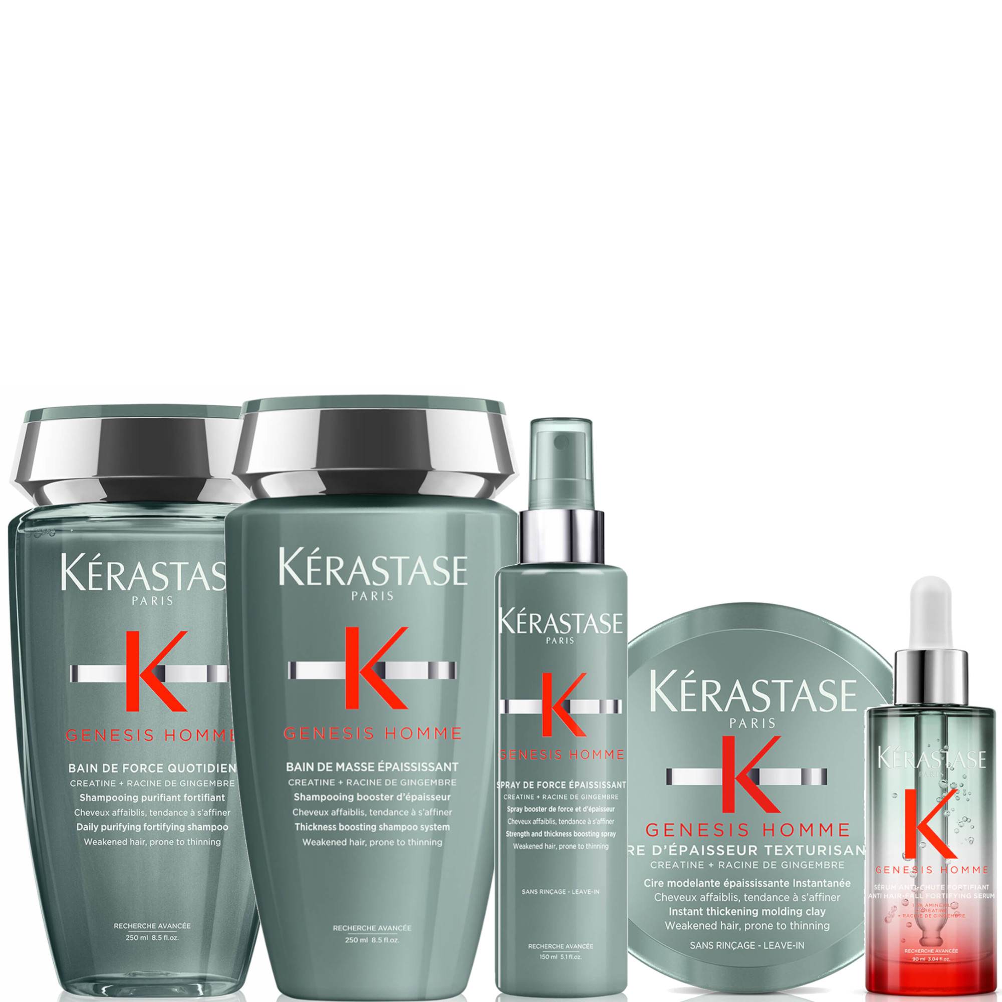 Kérastase Genesis Homme Complete Bundle | LOOKFANTASTIC