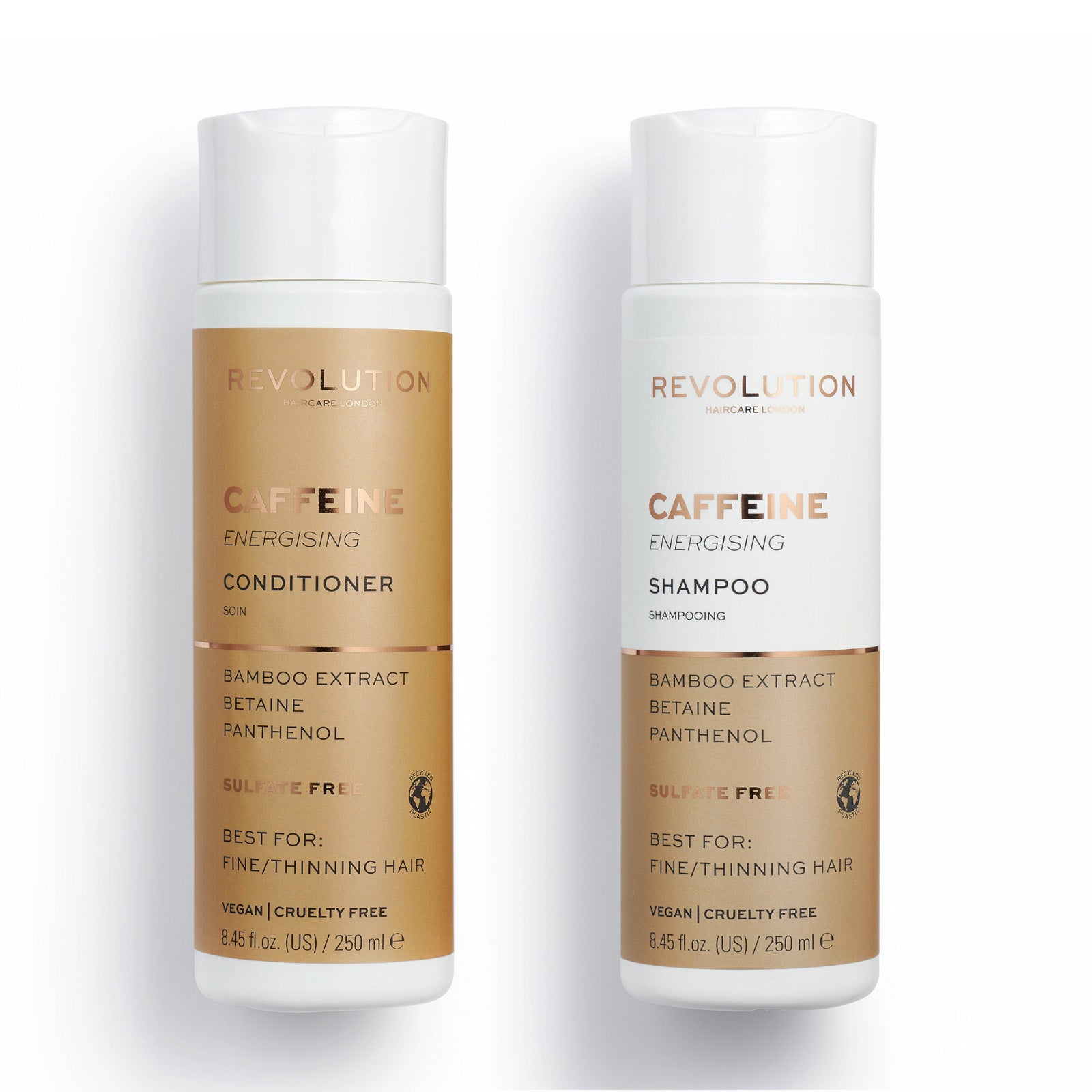 Revolution Haircare Caffeine Shampoo & Conditioner Set | LOOKFANTASTIC